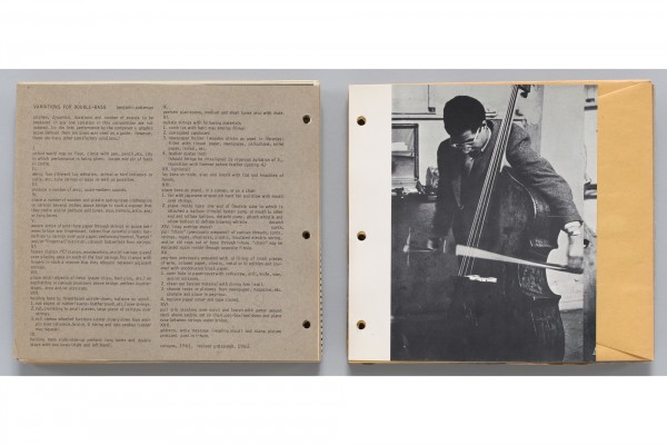 MoMA | Fluxus Editions: 1962 to 1978 | Spread from Fluxus 1, score and ...