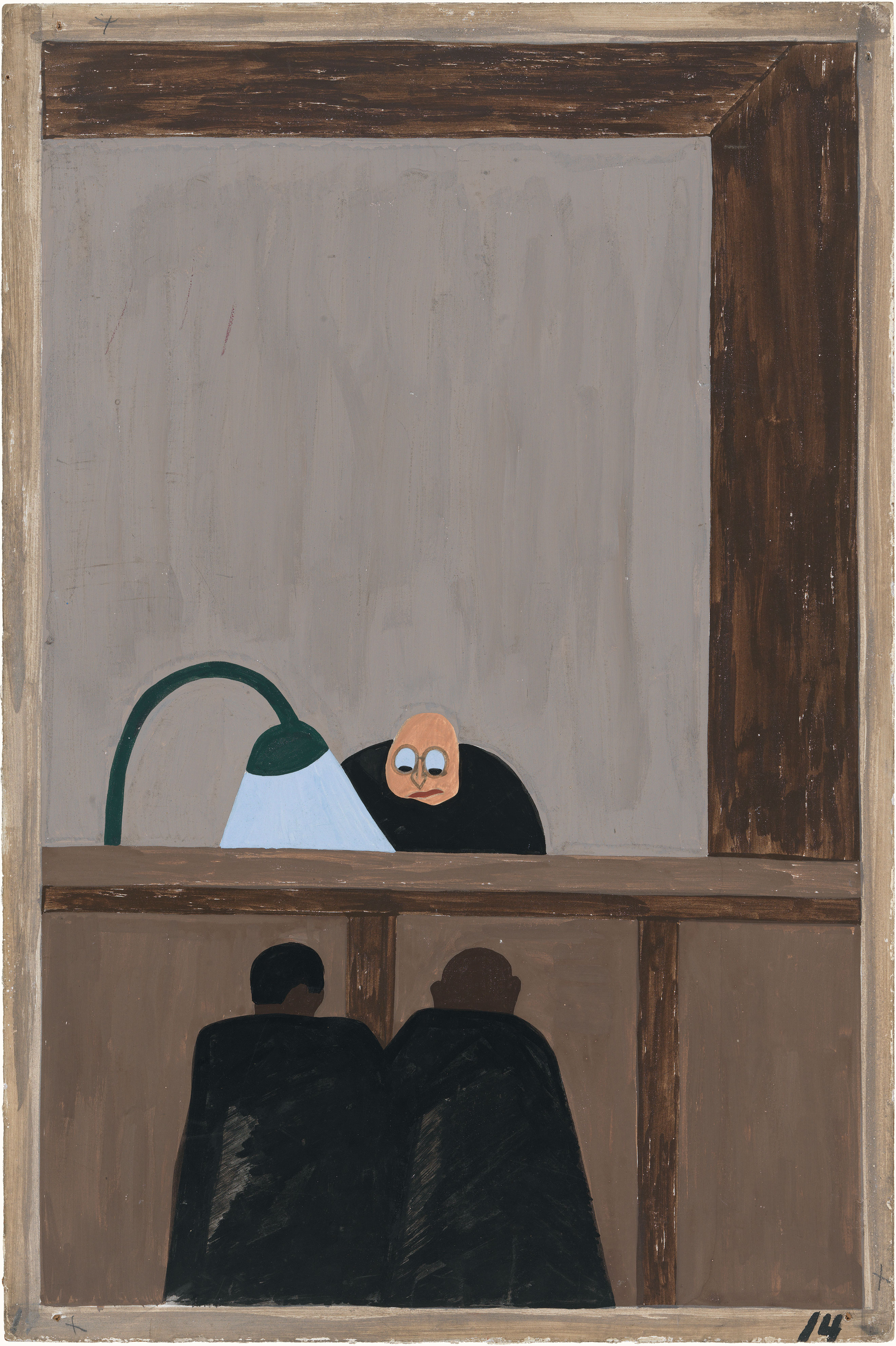 MoMA | One Way Ticket: Jacob Lawrence's Migration Series