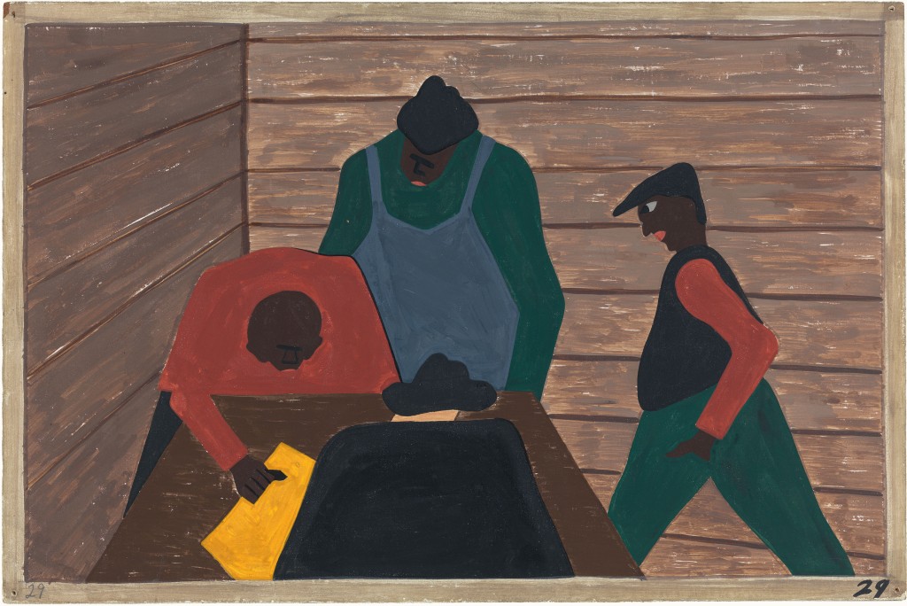 MoMA | One Way Ticket: Jacob Lawrence's Migration Series