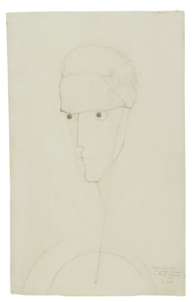 Jean Crotti's Bust of Duchamp | Object:Photo | MoMA