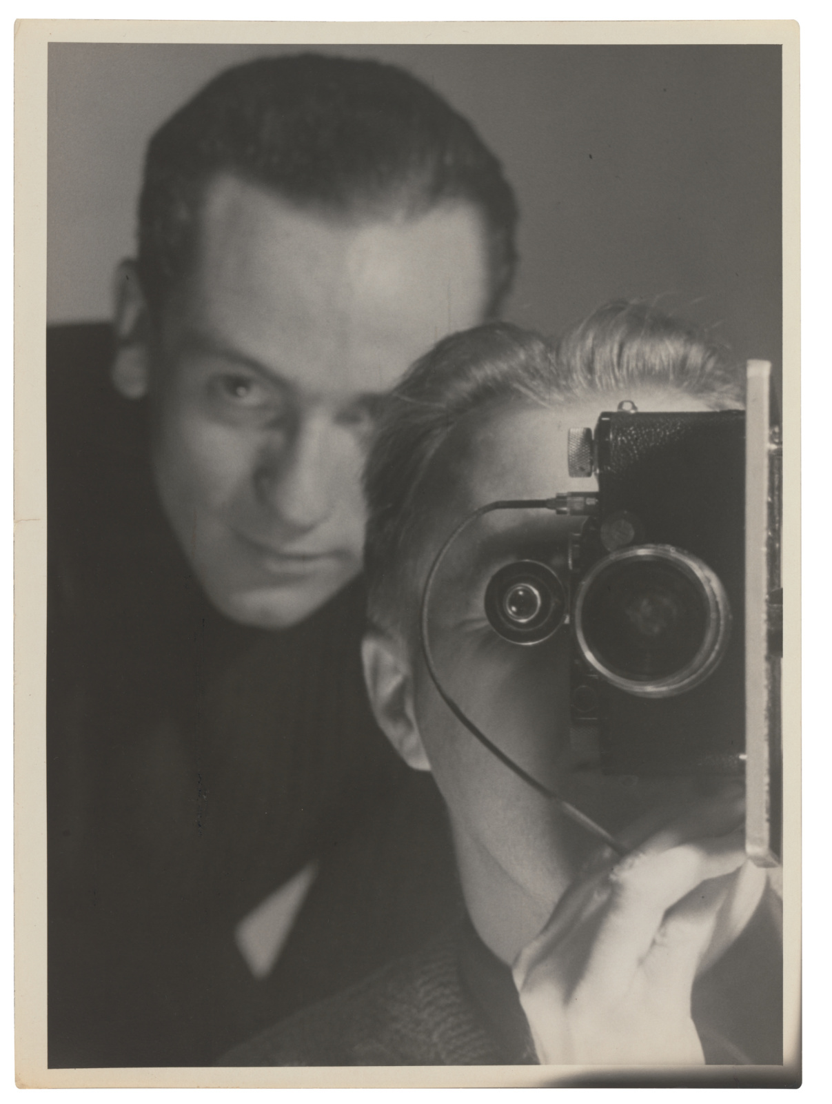 Untitled (Self-Portrait with Roger Parry) | Object:Photo | MoMA