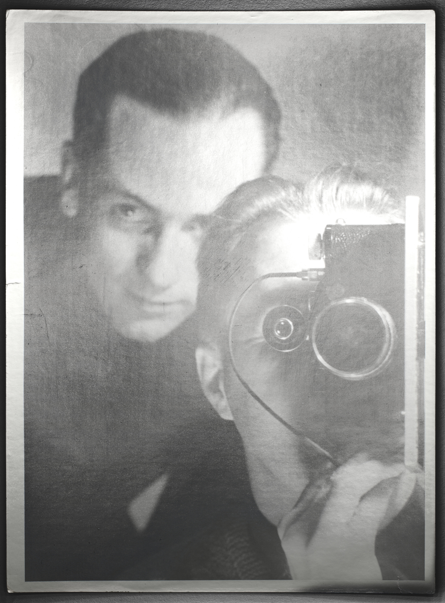 Untitled (Self-Portrait with Roger Parry) | Object:Photo | MoMA