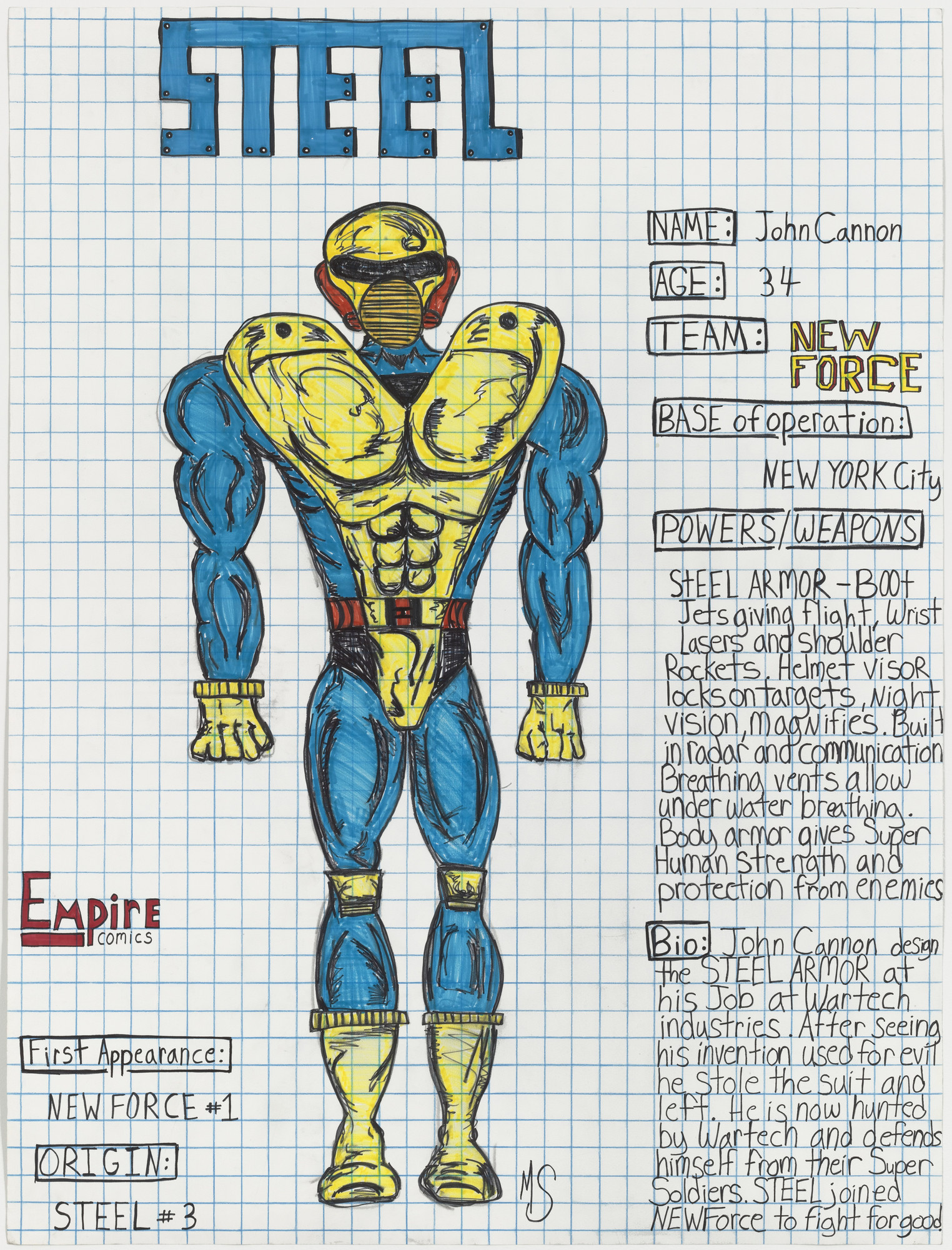 Michael Scoggins. Steel. 2004 | MoMA