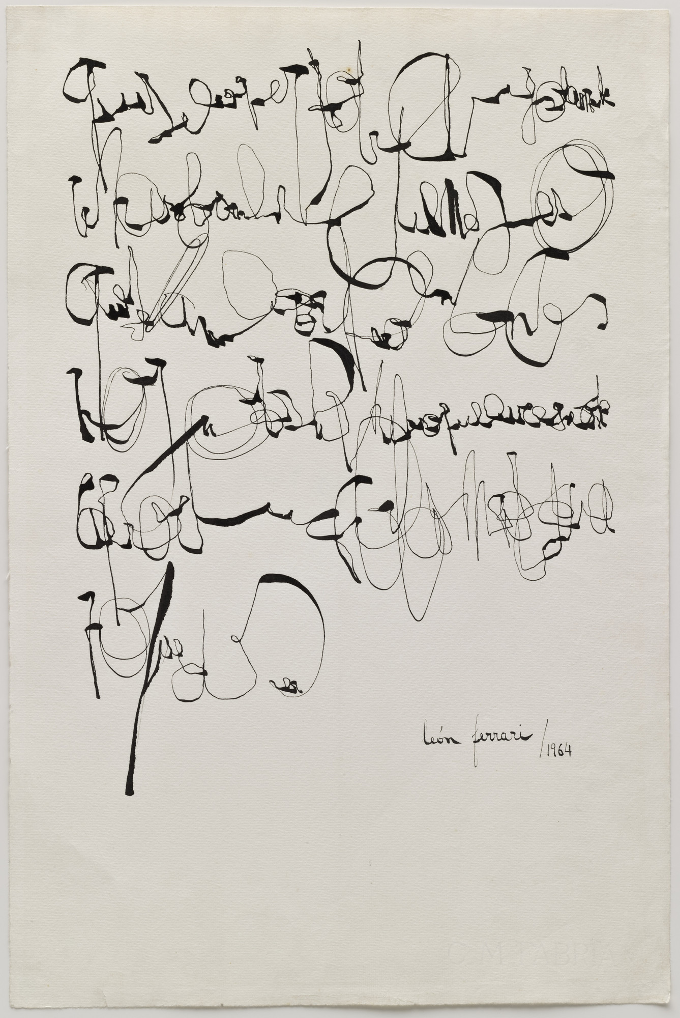 León Ferrari. Untitled. 1964 | MoMA