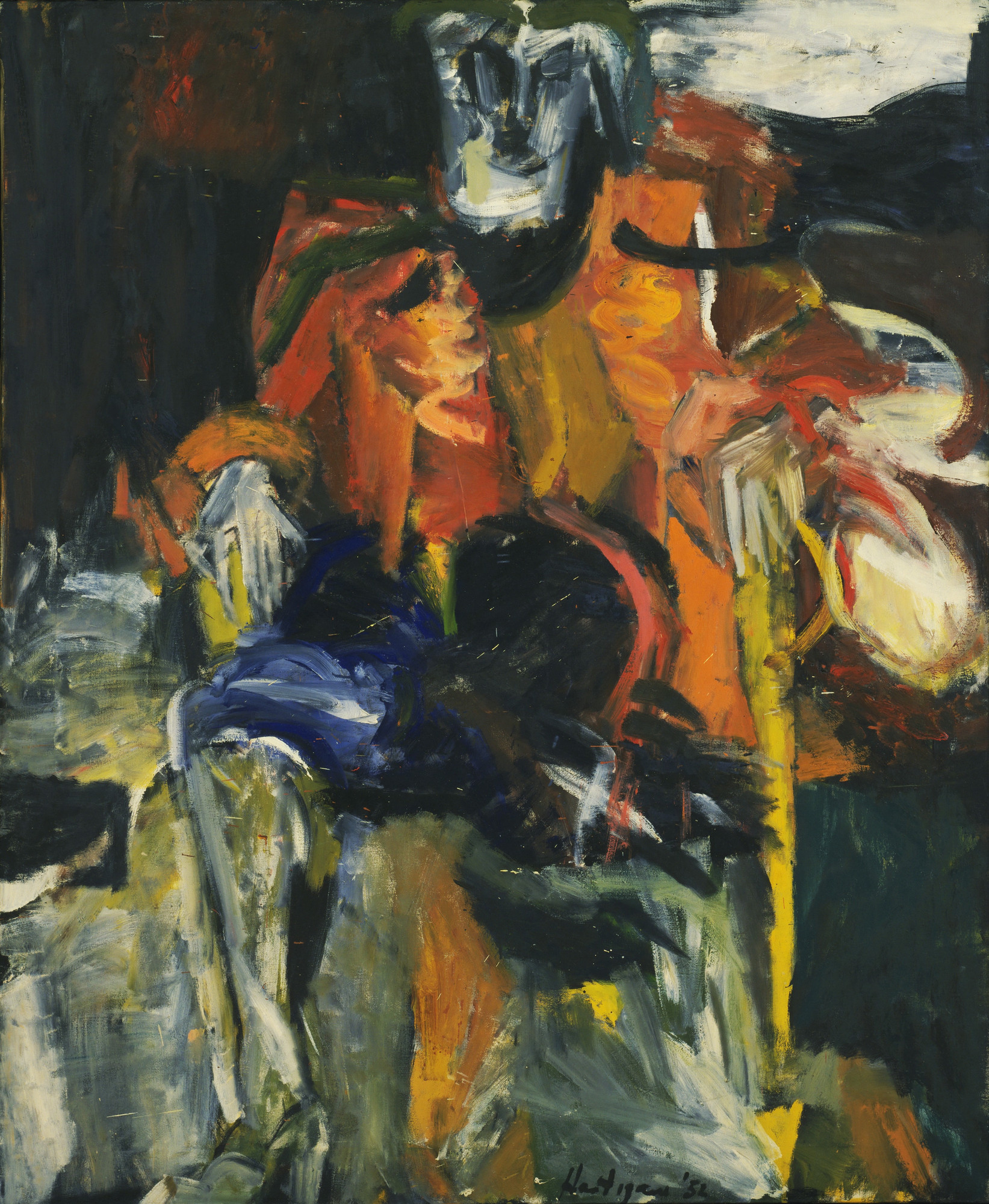 Grace Hartigan. The Persian Jacket. 1952 | MoMA