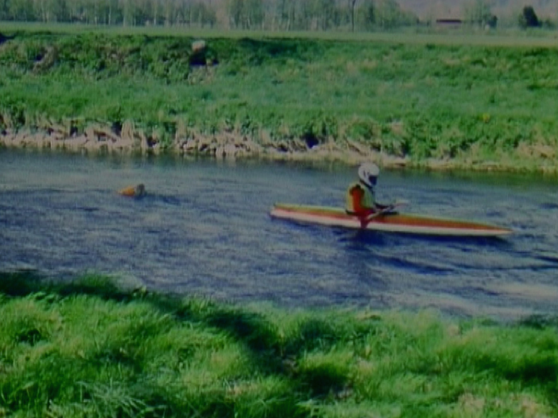 Roman Signer. Kayak. 1989 | MoMA