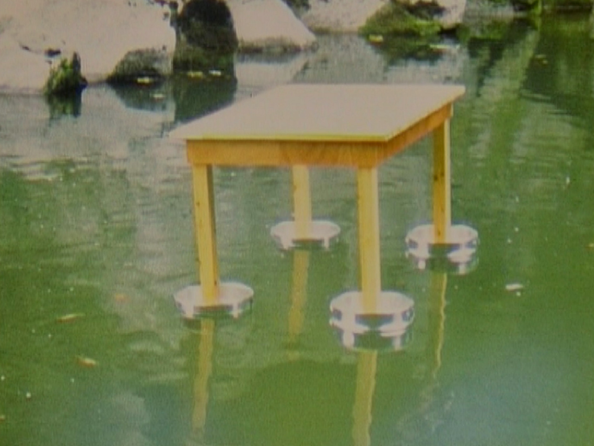 Roman Signer. Sinking. 1986 | MoMA