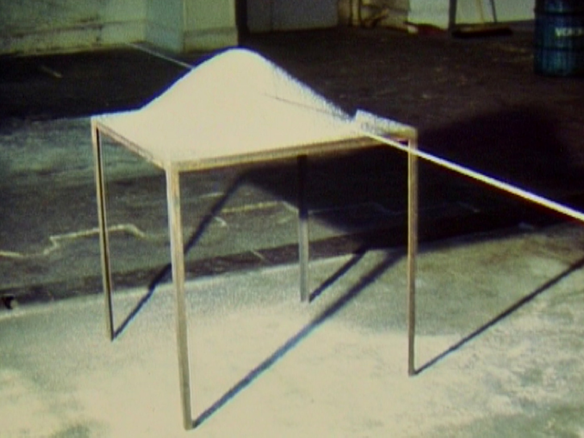 Roman Signer. Sand Cone. 1984 | MoMA