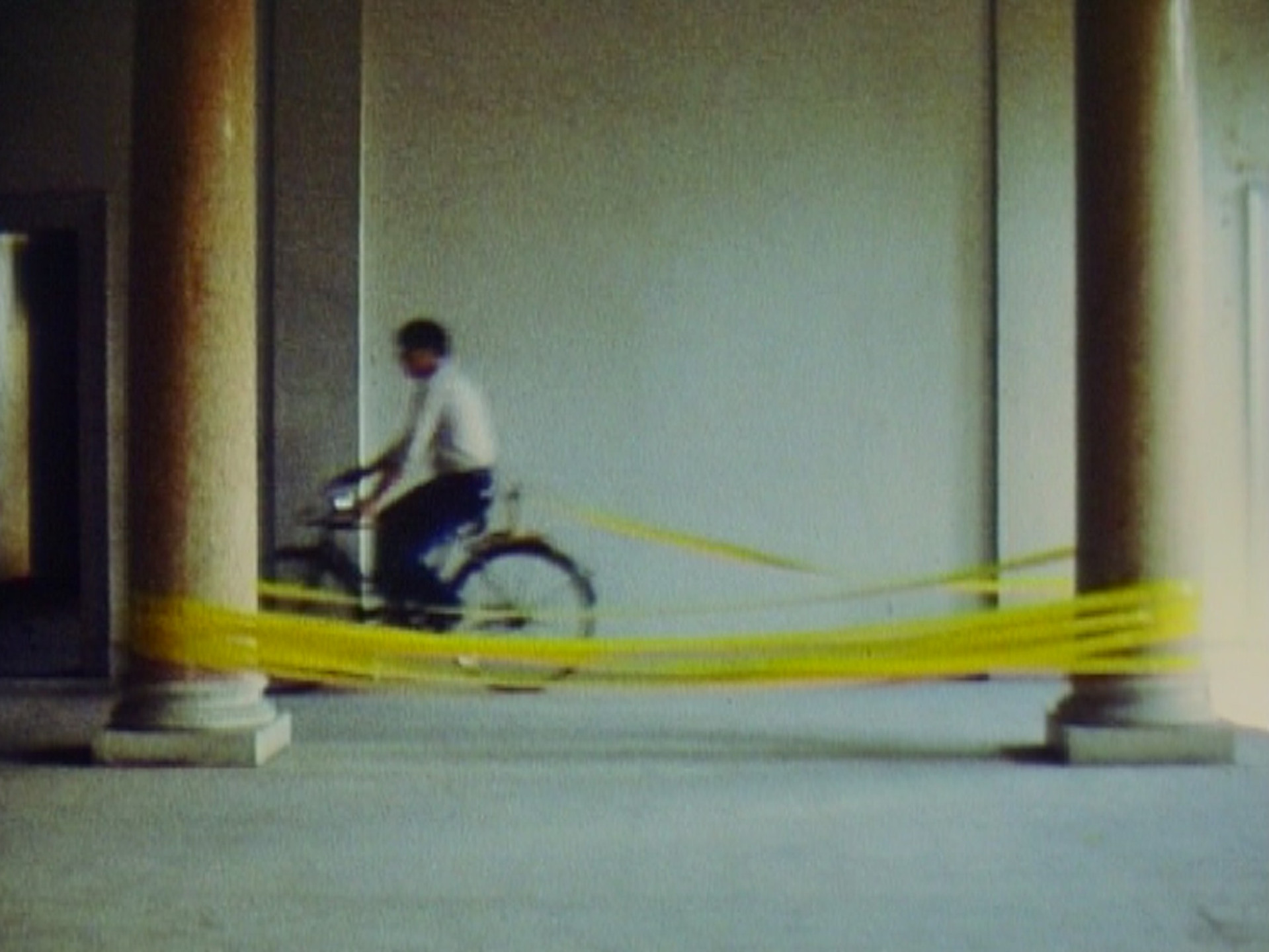 Roman Signer. Yellow Band. 1982 | MoMA