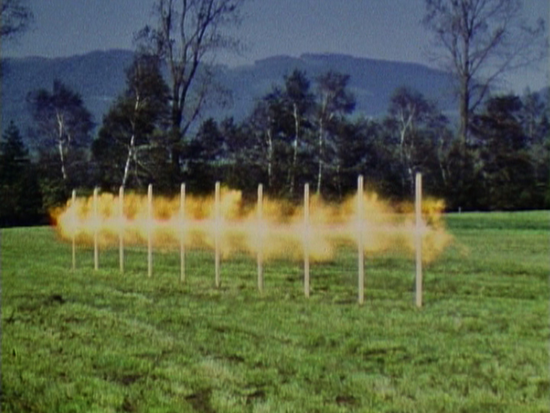 Roman Signer. Rods. 1981 | MoMA