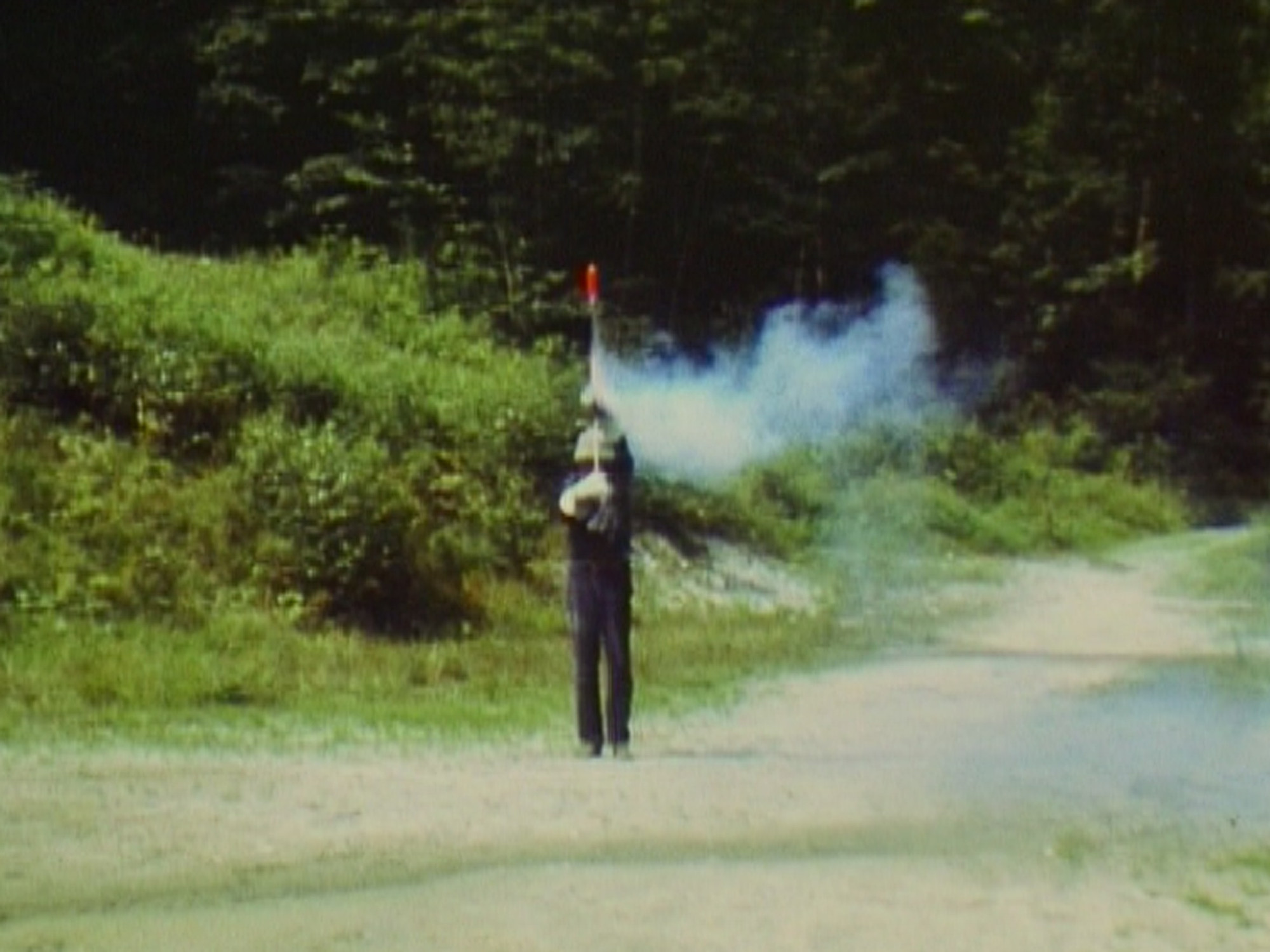 Roman Signer. "Don't Let Go". 1983 | MoMA