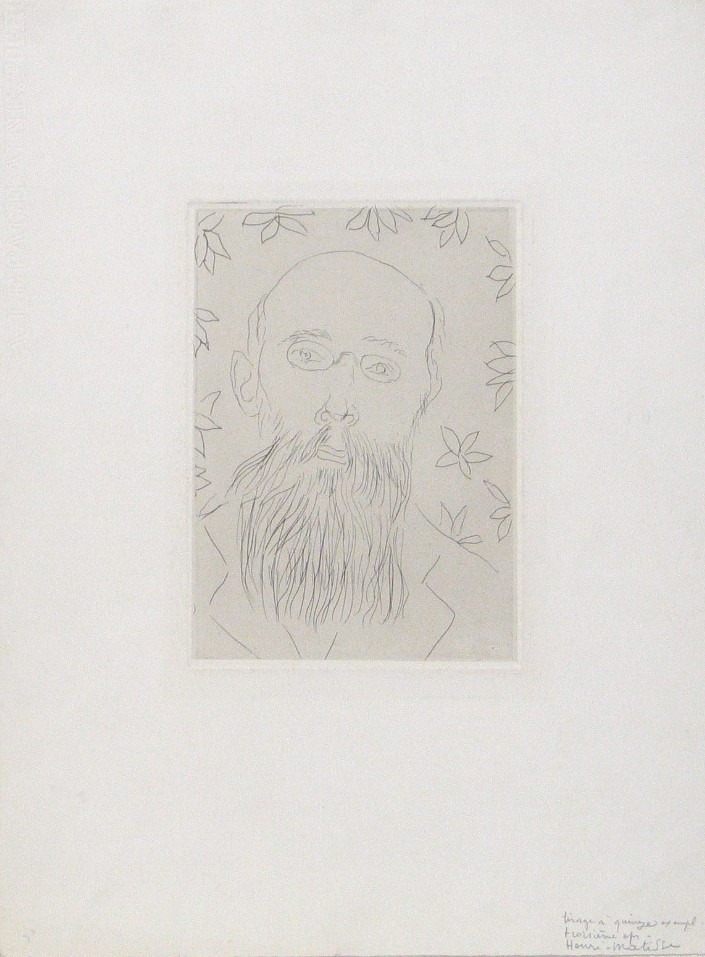 Henri Matisse. Portrait of Bourgeat as Vassaux (Portrait de Bourgeat ...