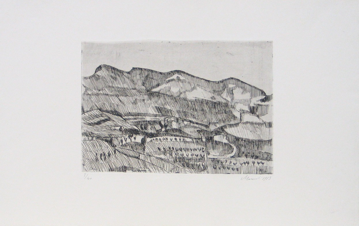 Giorgio Morandi. Landscape. (1913) | MoMA