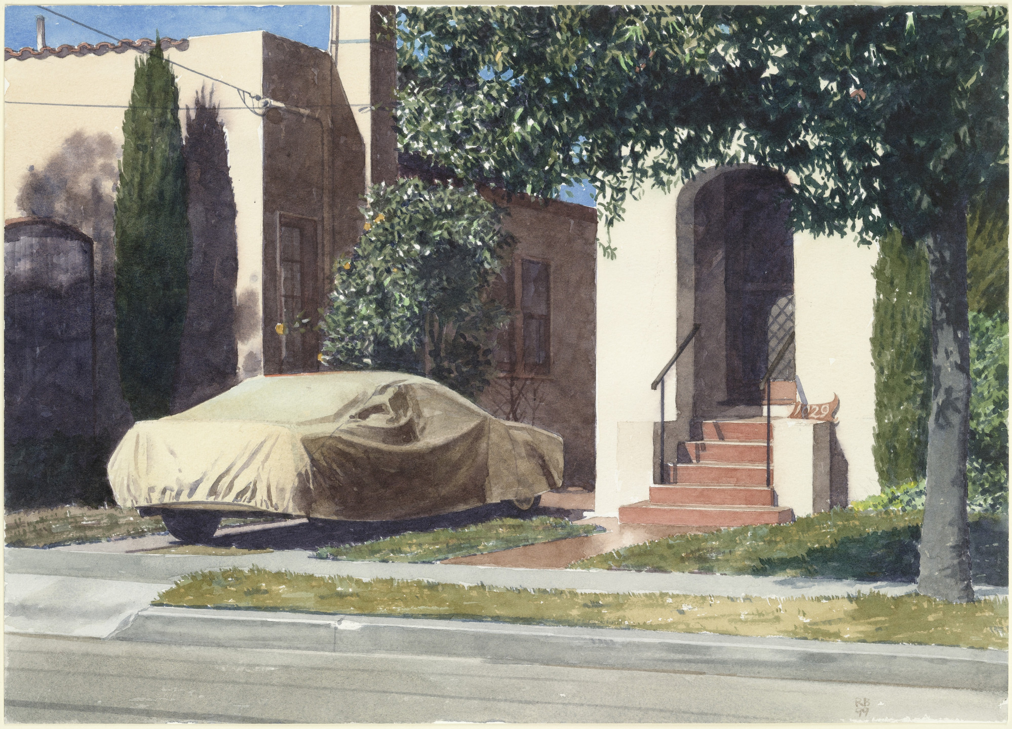 Robert Bechtle. Covered Car, Alameda. 1999 | MoMA