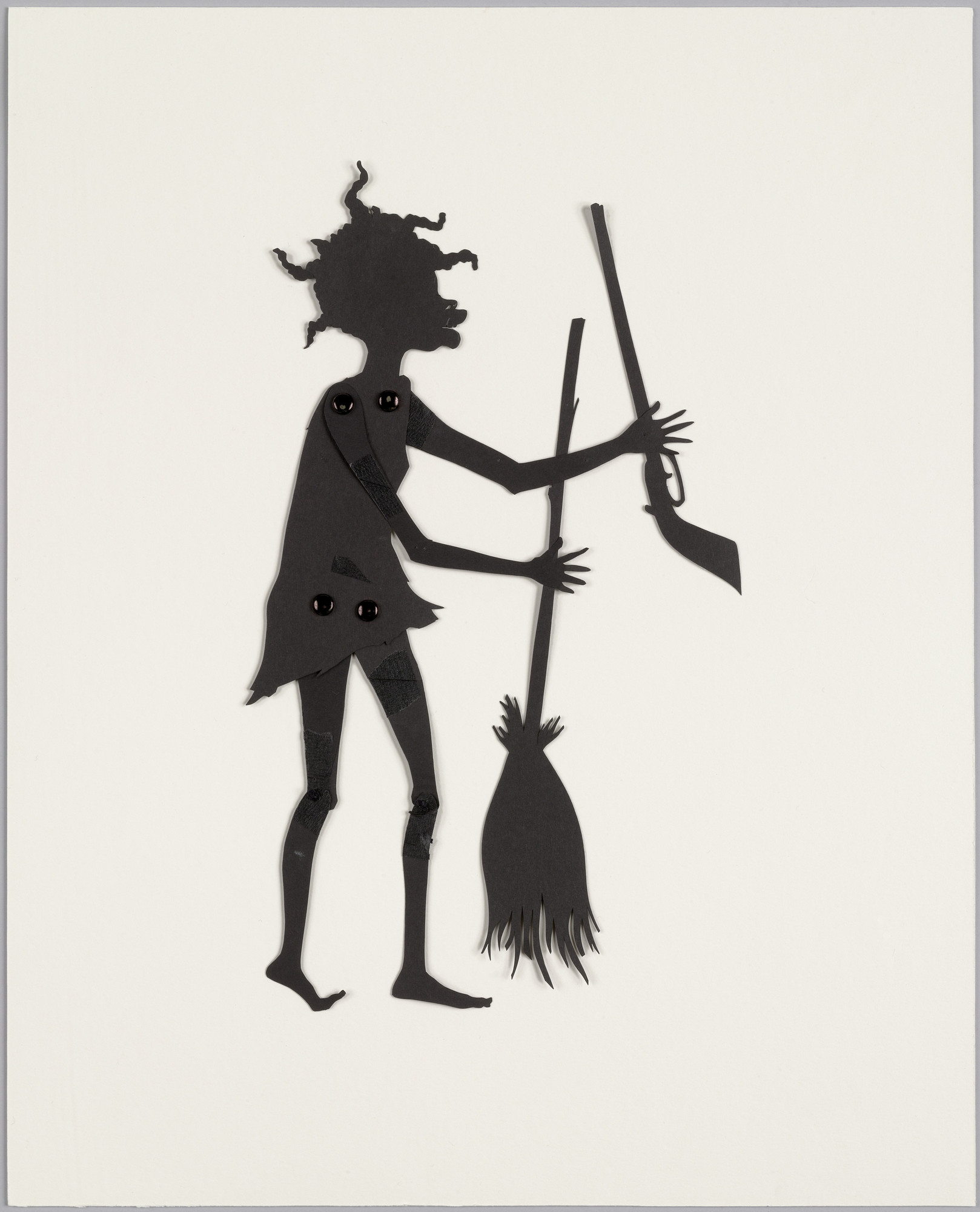 Kara Walker. Rebel Leader. Shadow puppet from Testimony: Narrative of a ...