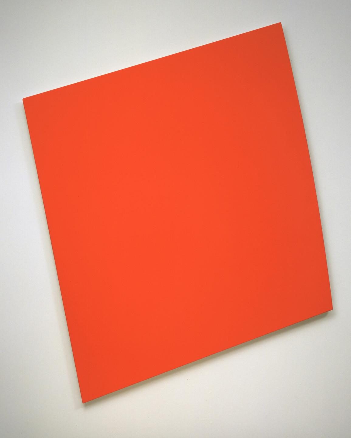 Ellsworth Kelly. Red-Orange Panel with Curve. 1993 | MoMA