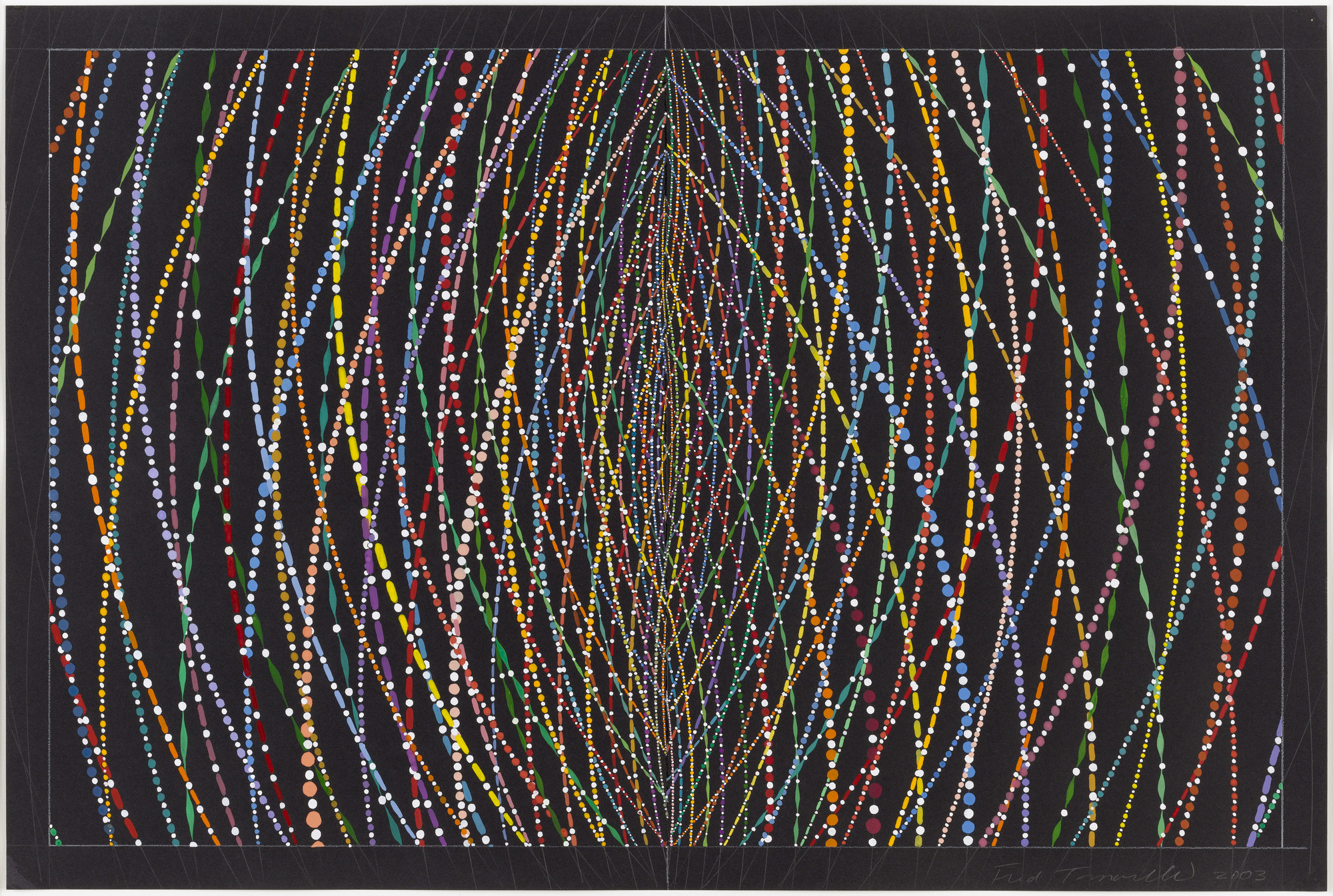 Fred Tomaselli. Untitled. 2003 | MoMA
