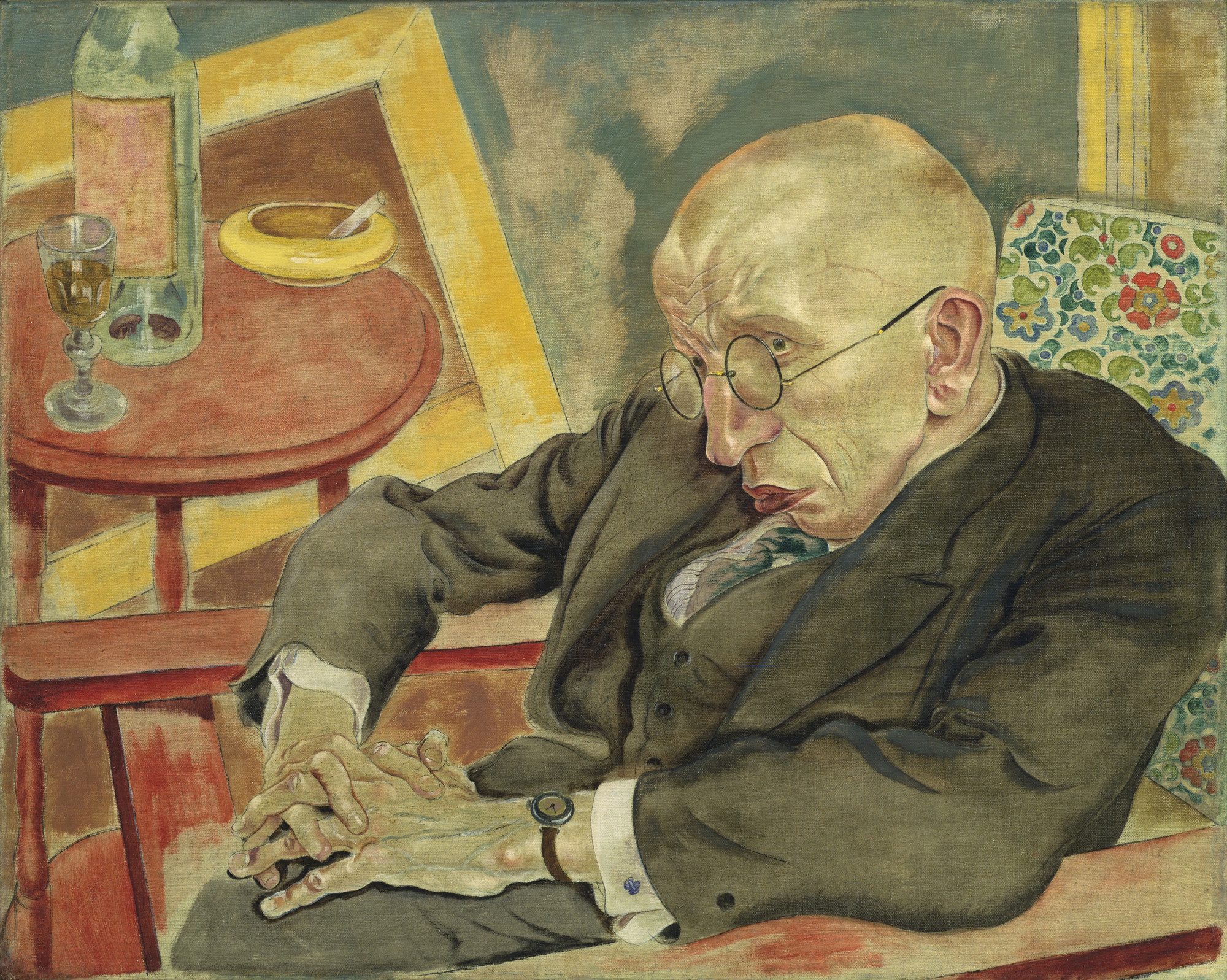 George Grosz. The Poet Max Herrmann-Neisse. 1927 | MoMA