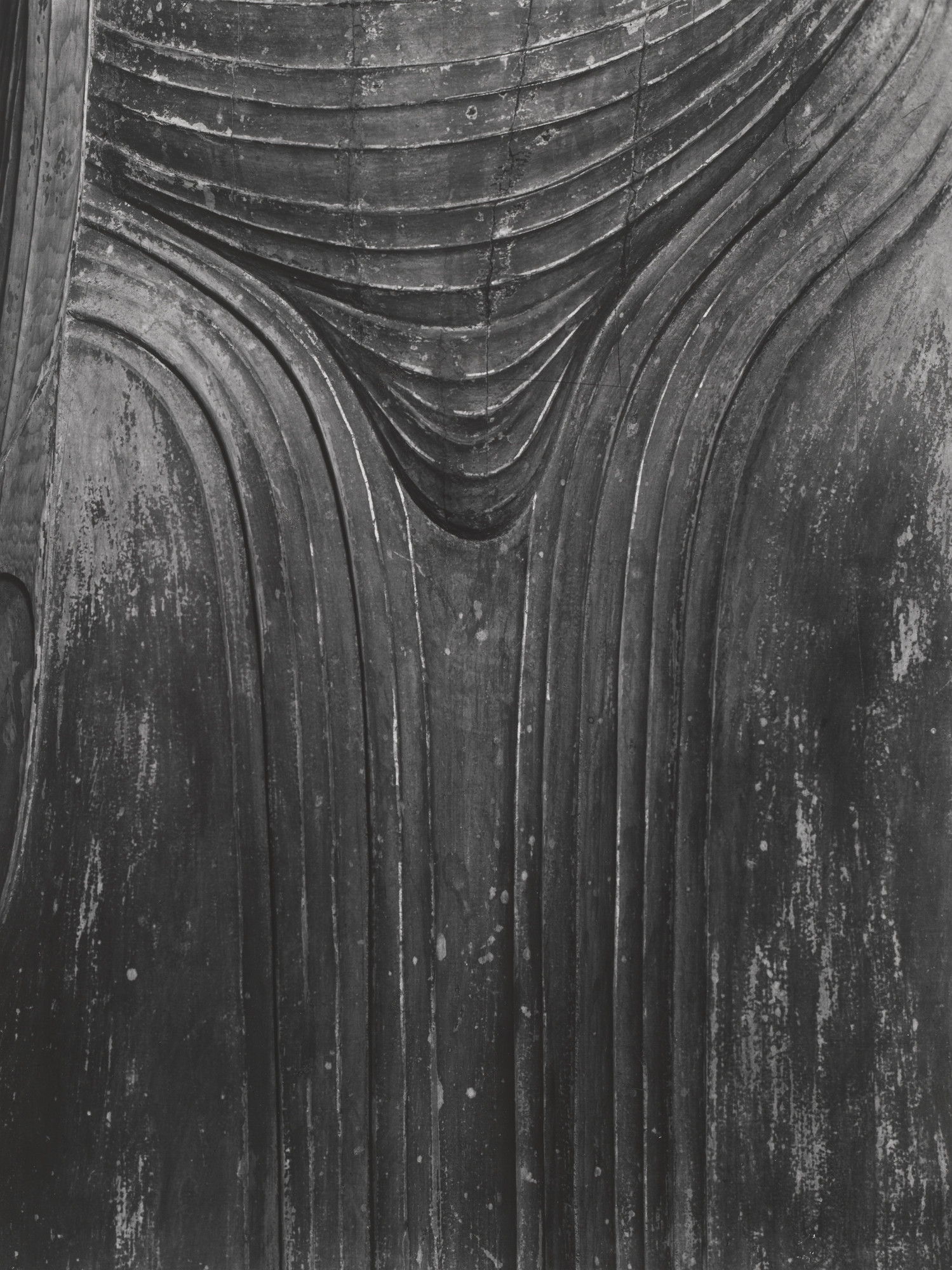 Ken Domon. Detail of the Standing Image of Buddha Shakyamuni, the ...