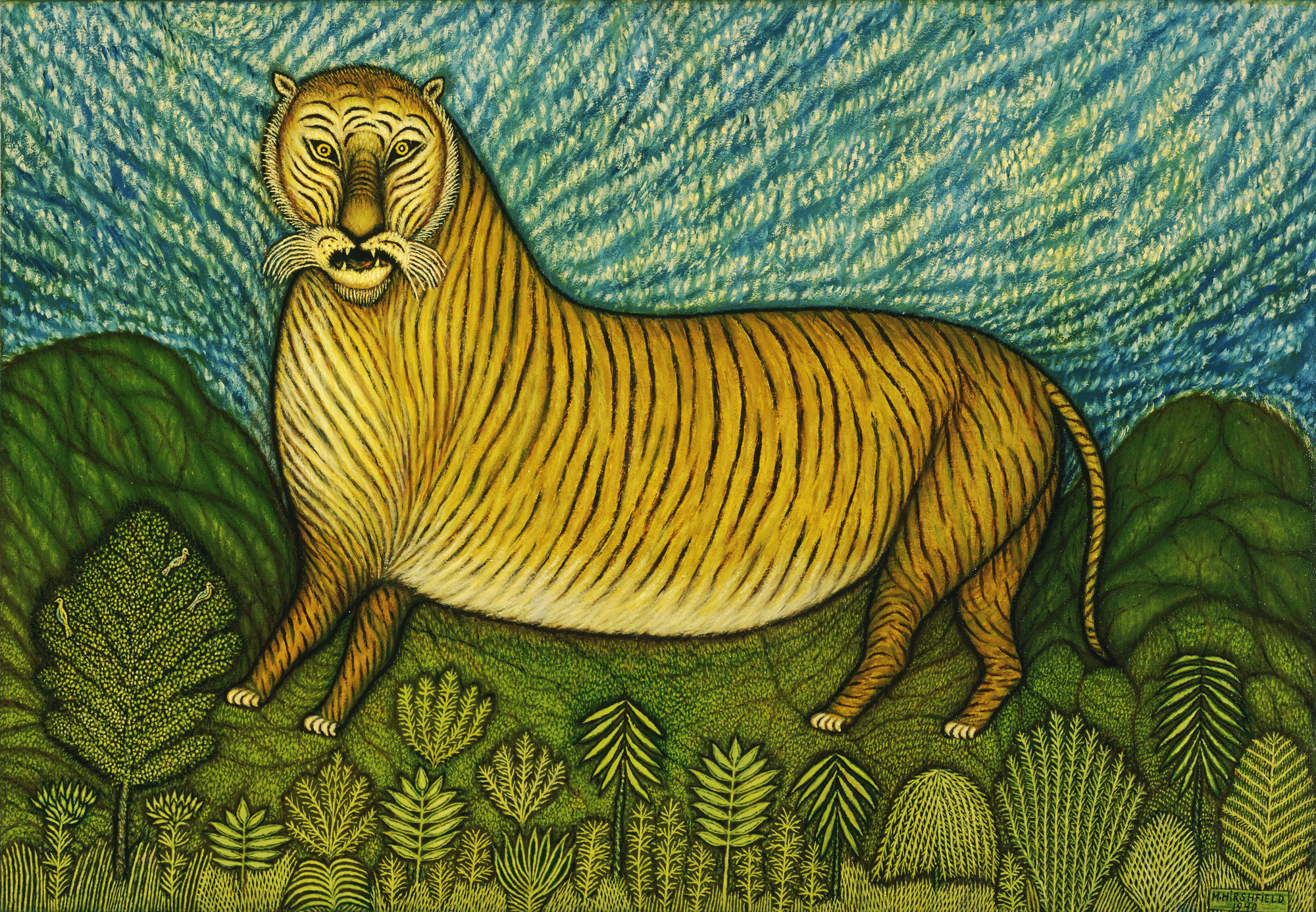 Morris Hirshfield. Tiger. 1940 | MoMA