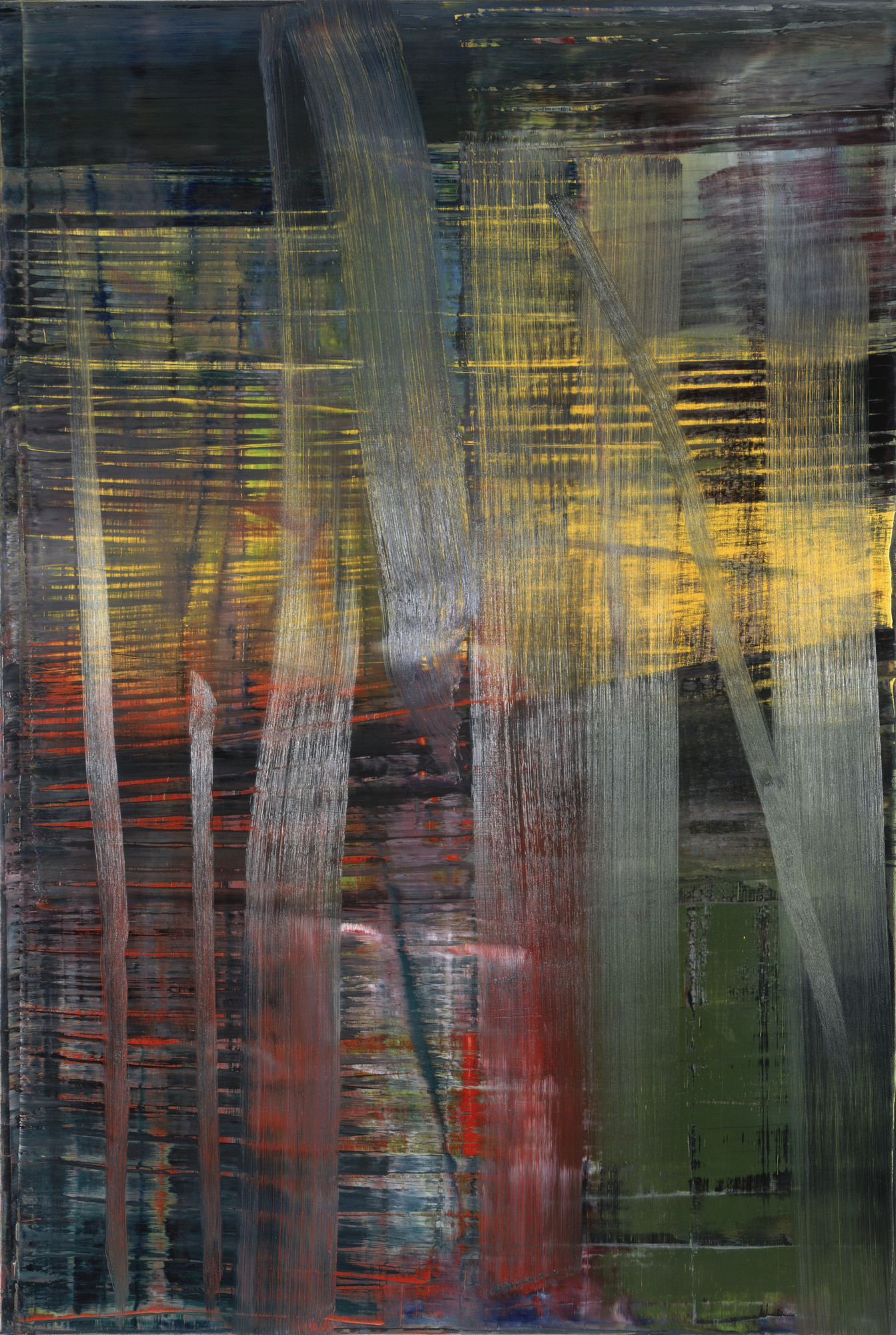 Gerhard Richter. Forest (4). 2005 | MoMA