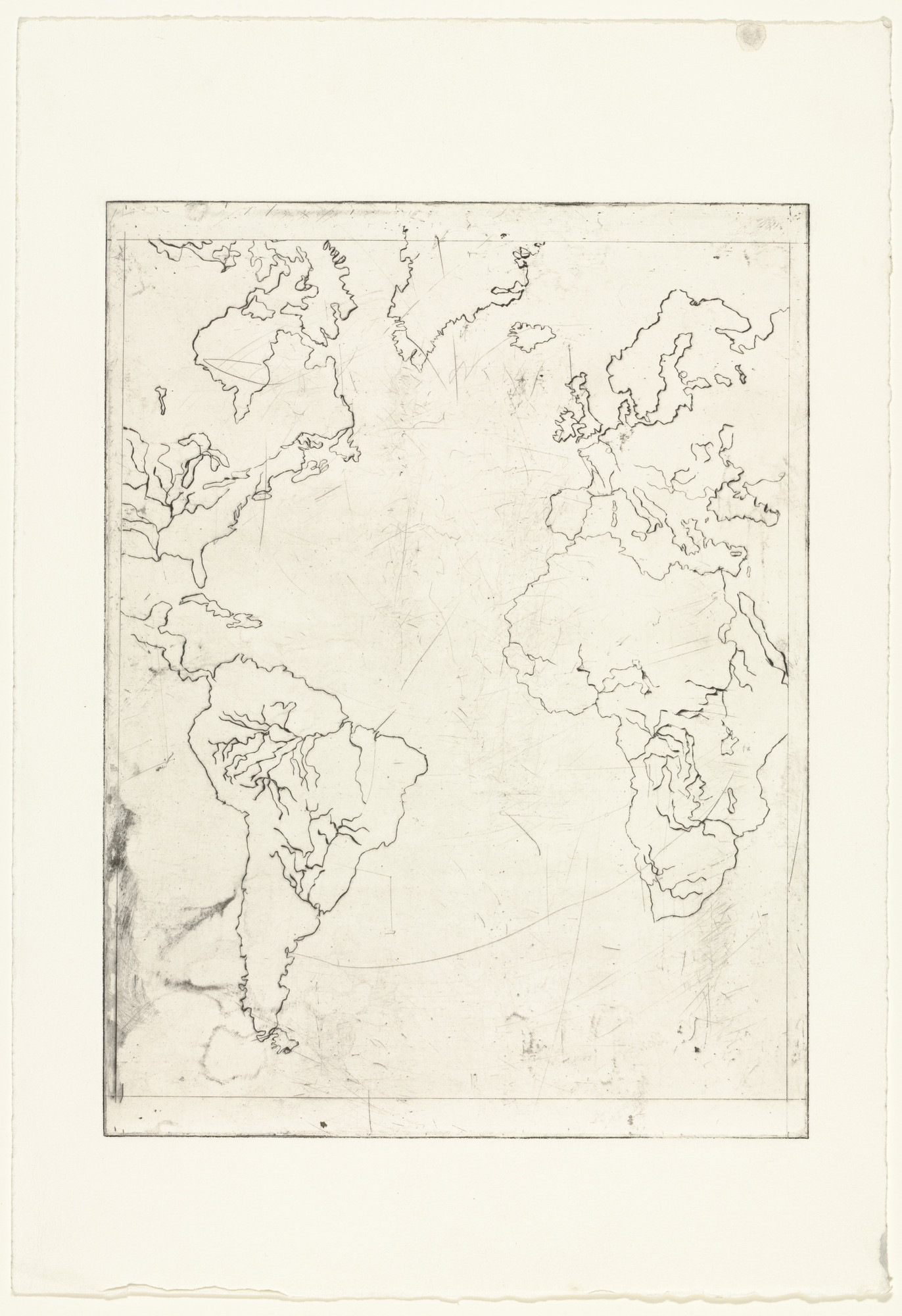 Louise Bourgeois. Map of the Western Hemisphere. 1996 | MoMA