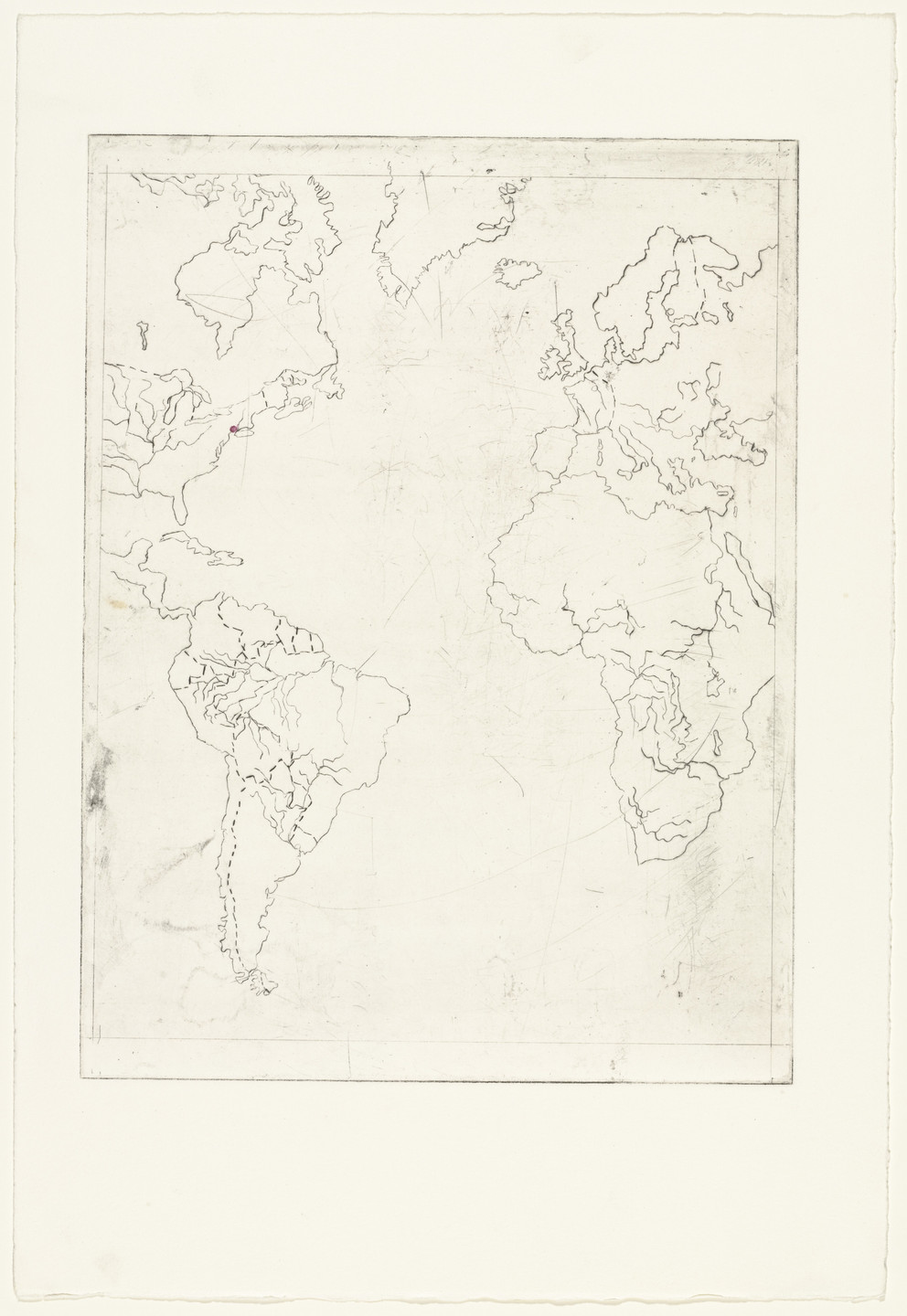Louise Bourgeois. Map of the Western Hemisphere. 1996 | MoMA