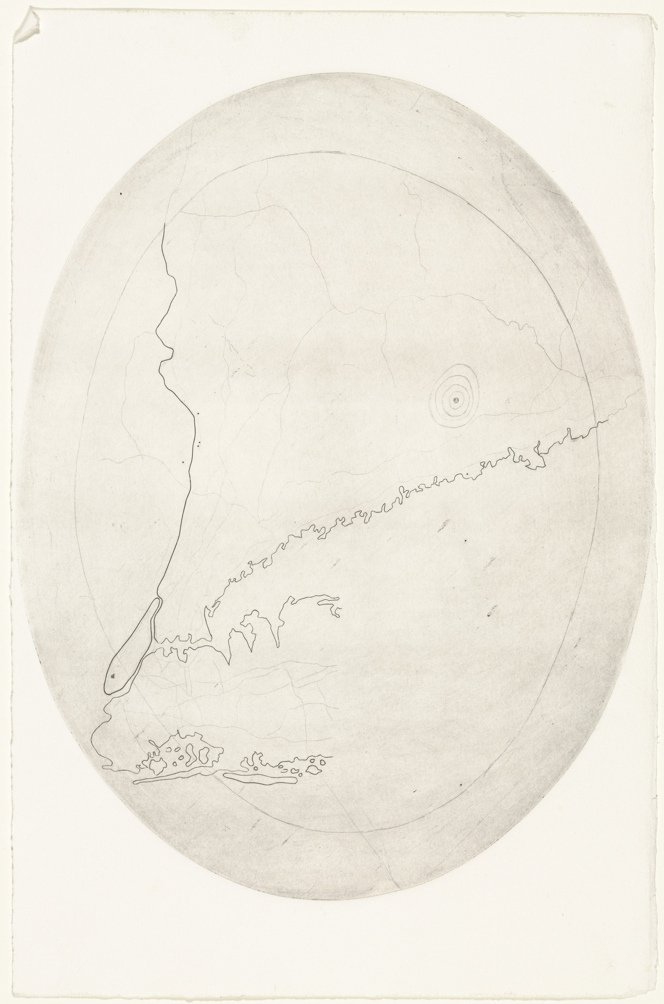 Louise Bourgeois. Map of Connecticut and Long Island. 2001 | MoMA