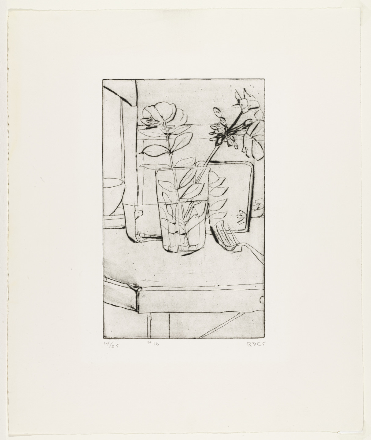 Richard Diebenkorn. No. 10 from the portfolio 41 Etchings and Drypoints ...