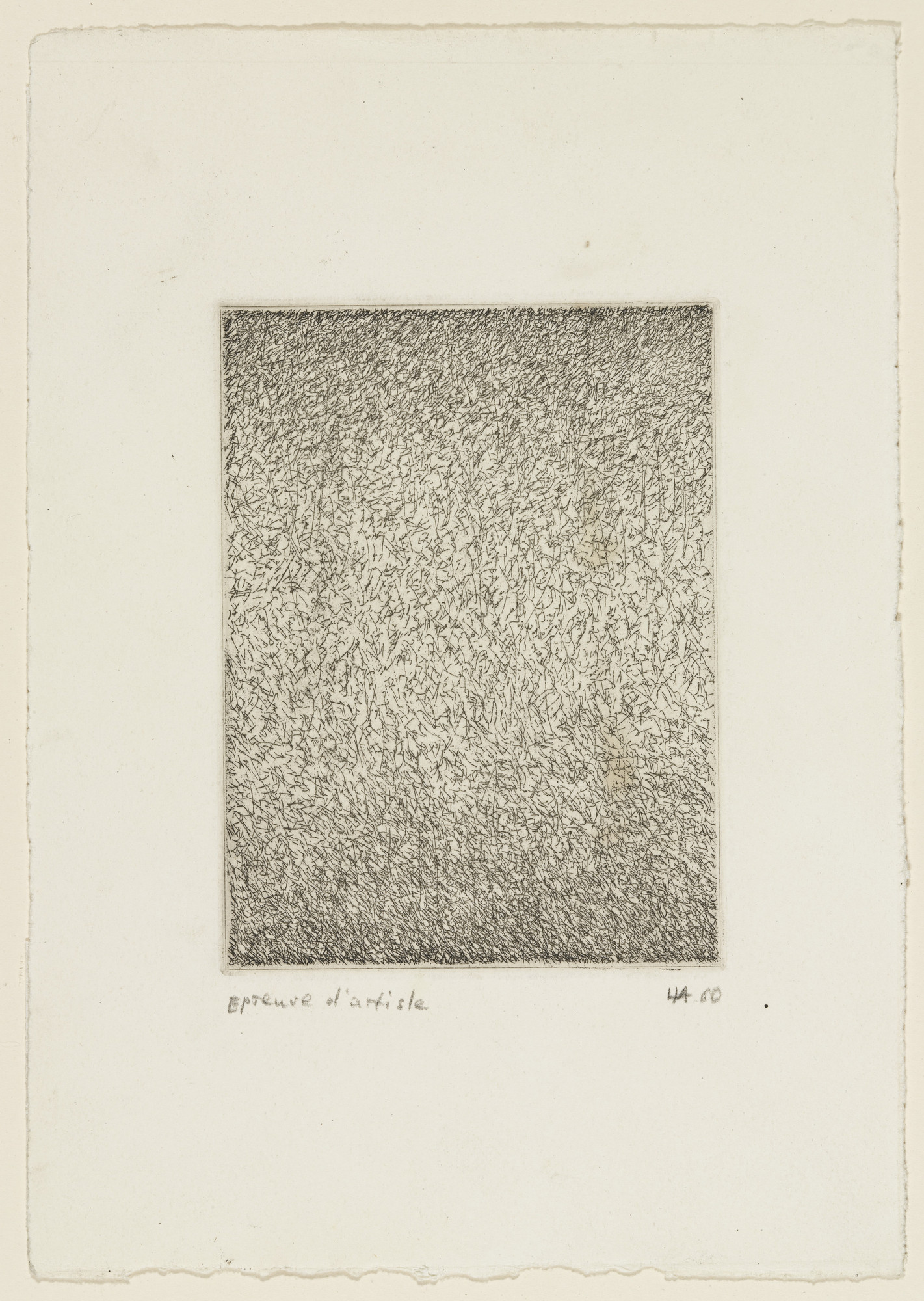 Hans Haacke. Untitled. 1960 | MoMA