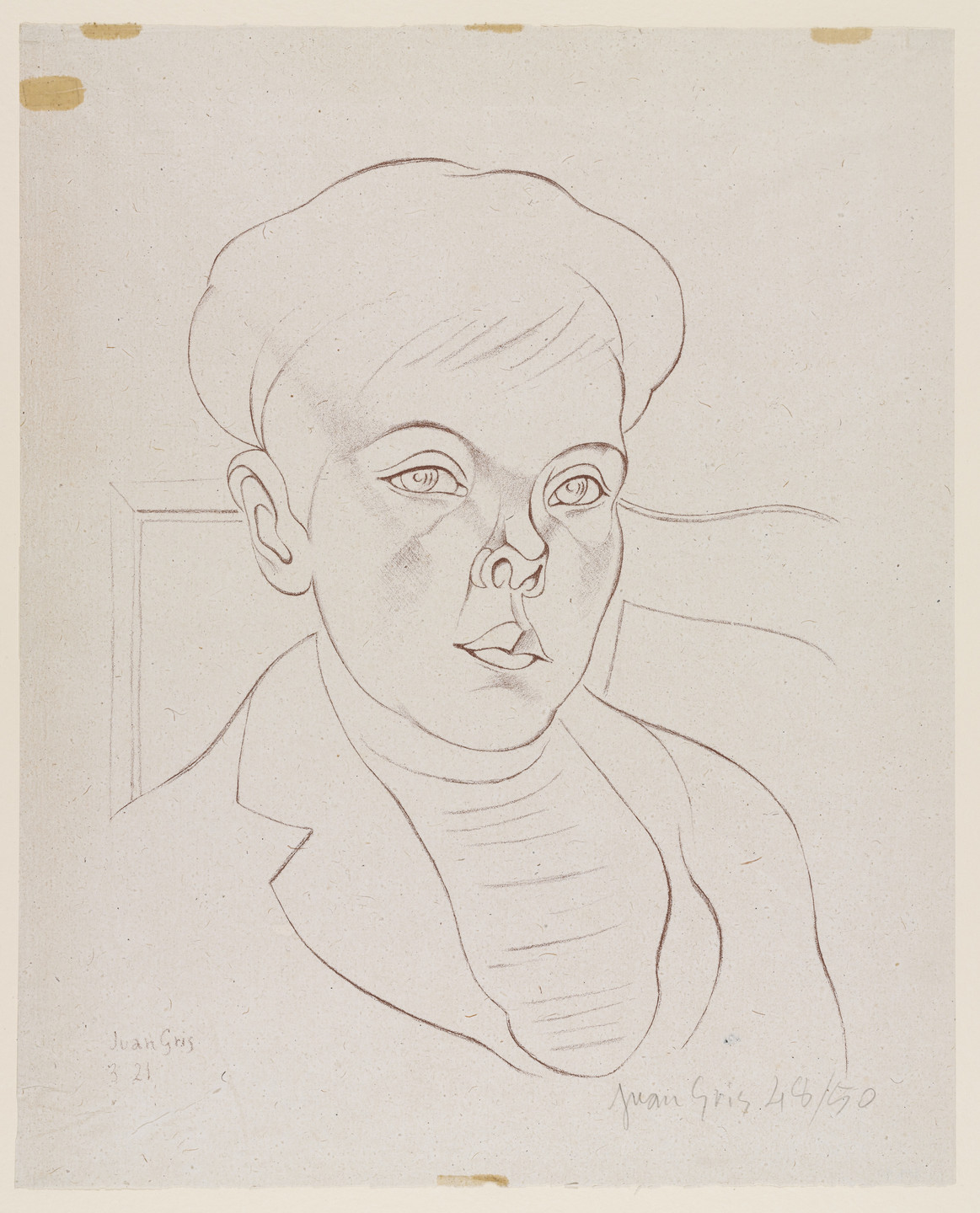 Juan Gris. Portrait of a Boy. March 1921 | MoMA