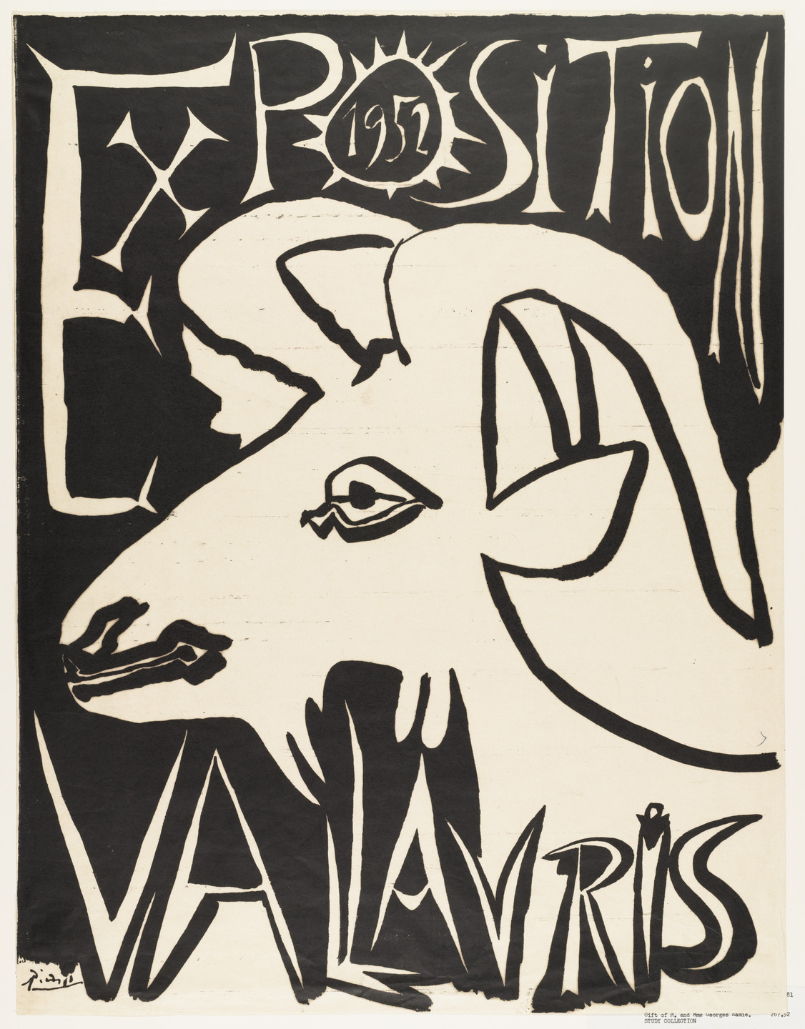 Pablo Picasso. Exposition 1952 Vallauris. (1952) | MoMA