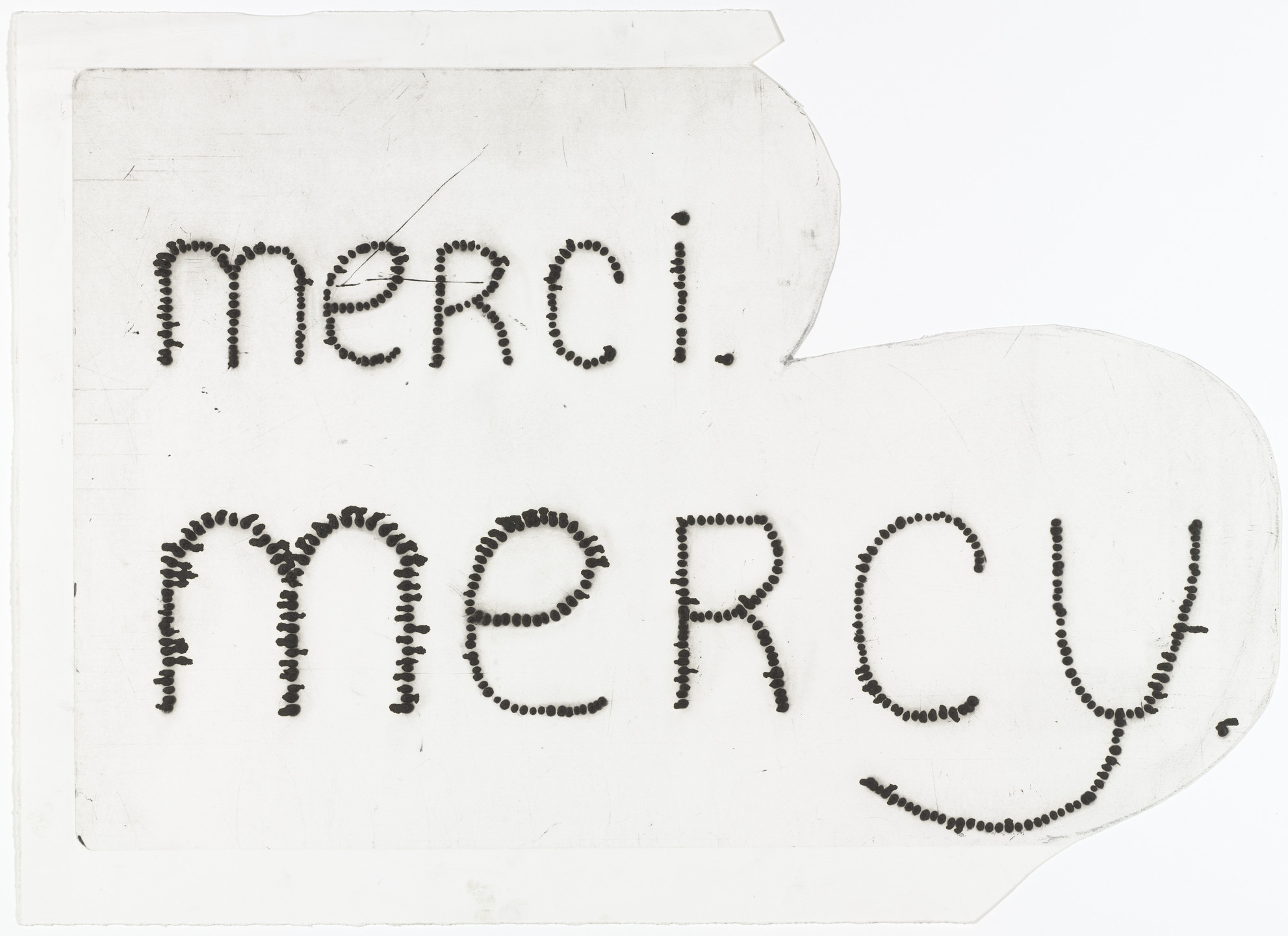 Louise Bourgeois. merci. mercy.. 1992 | MoMA