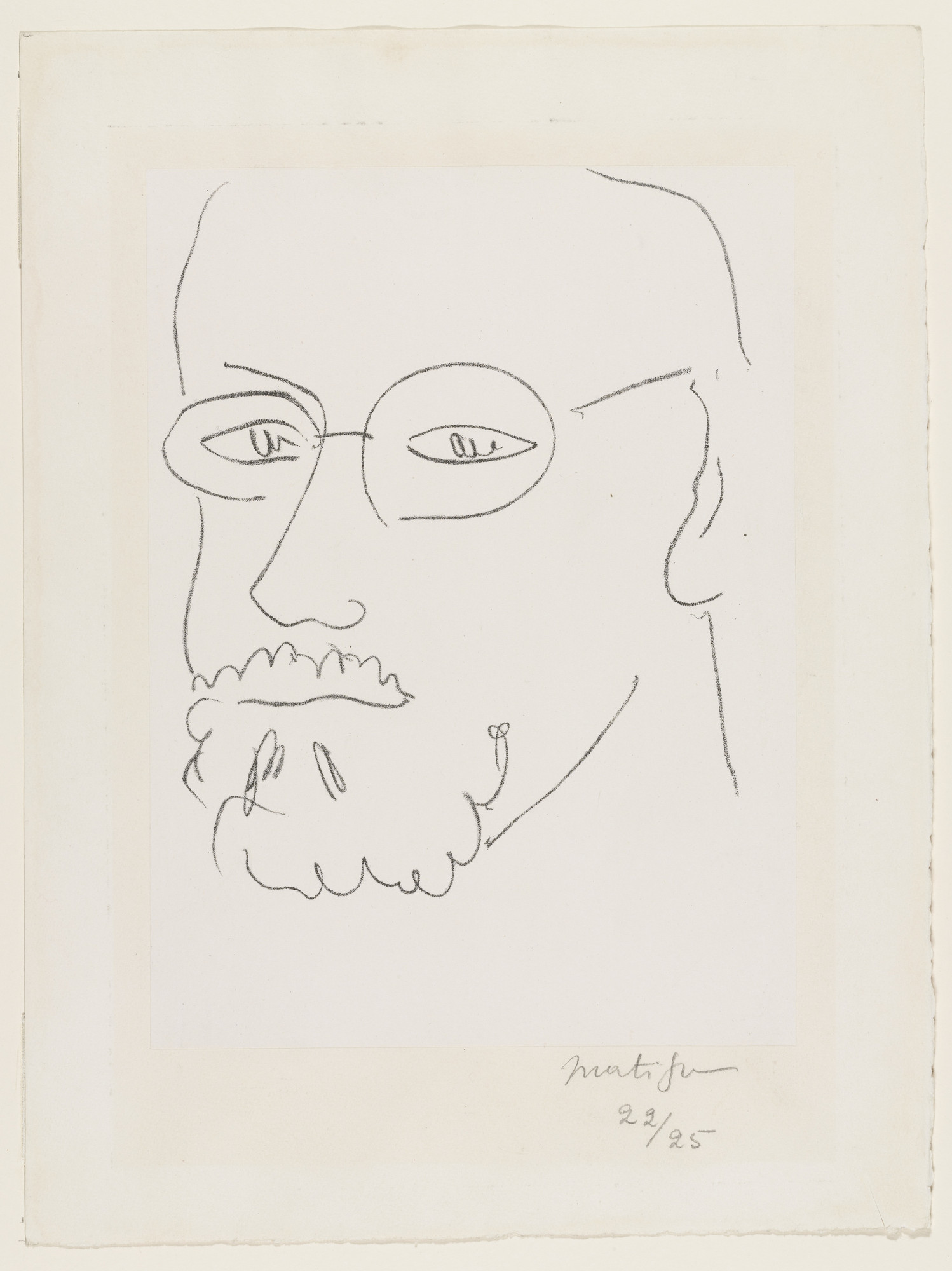 Henri Matisse. Self Portrait, Three-Quarter View (Autoportrait de trois ...