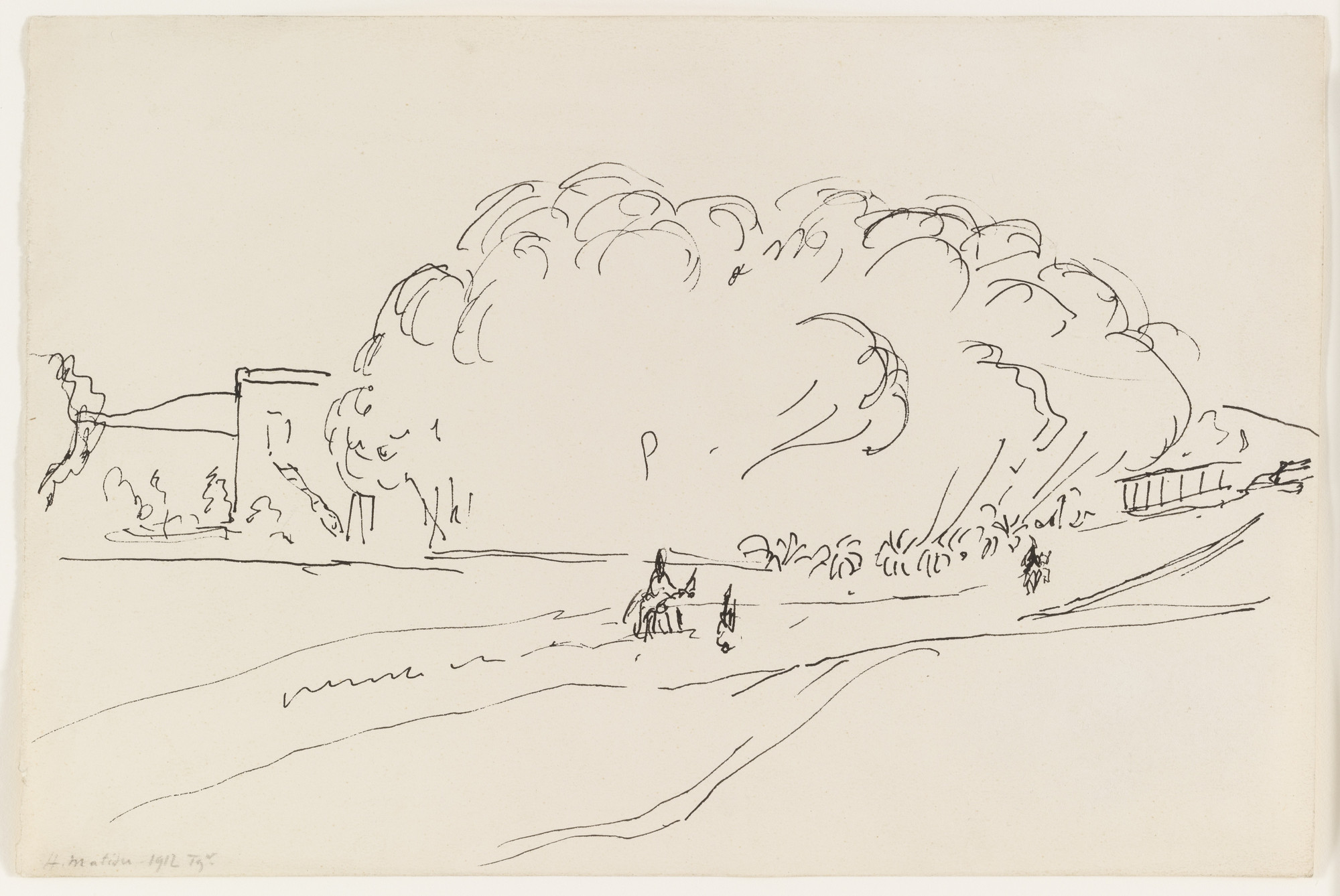 Henri Matisse. Paysage près de Tanger. 1912 | MoMA