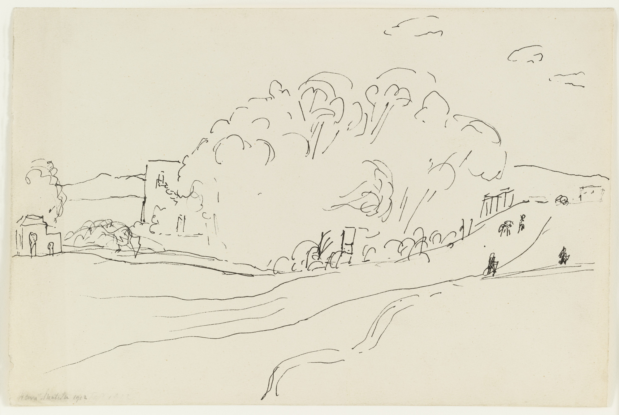 Henri Matisse. Paysage près de Tanger. 1912 | MoMA