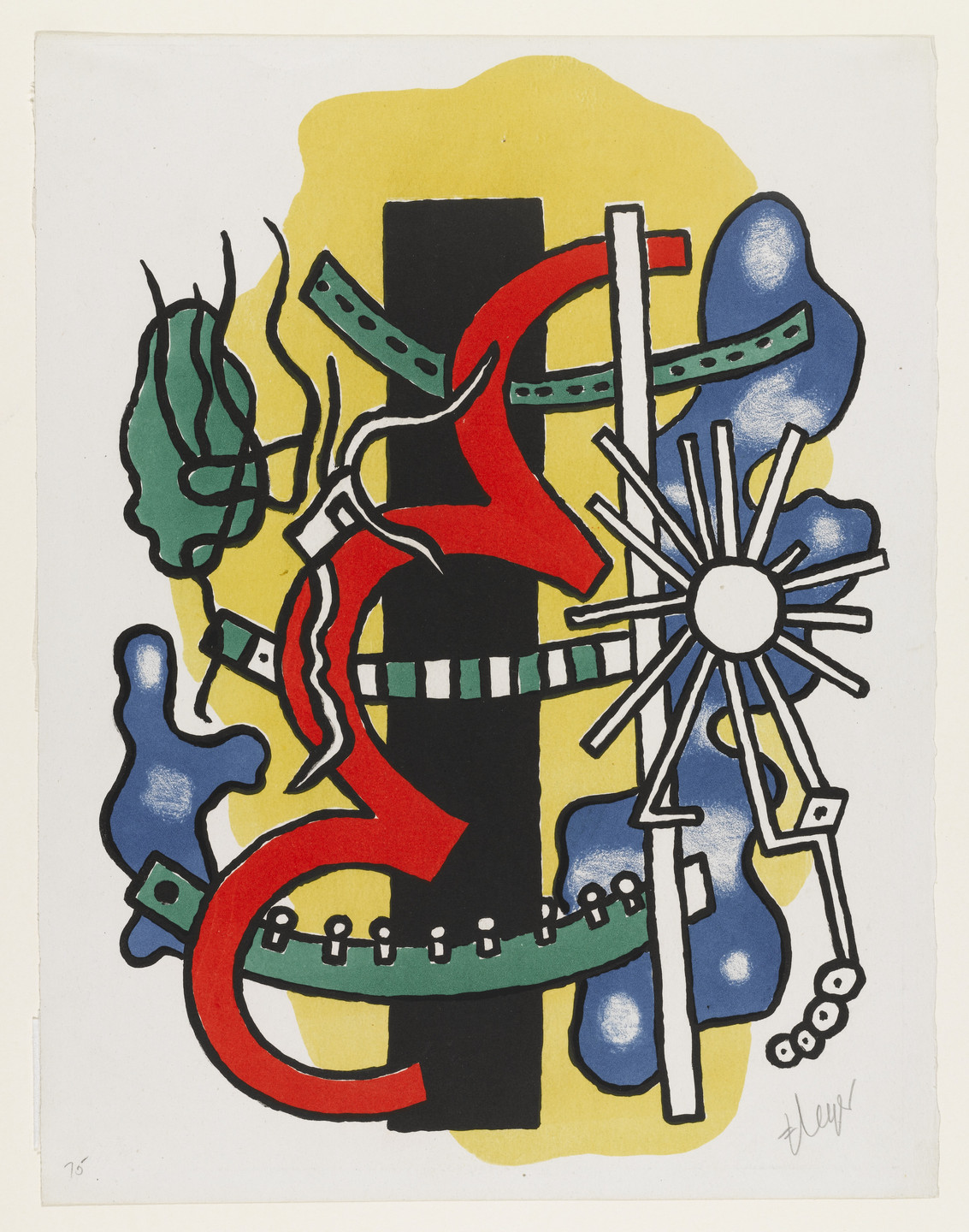 Fernand Léger. Composition. 1948 | MoMA