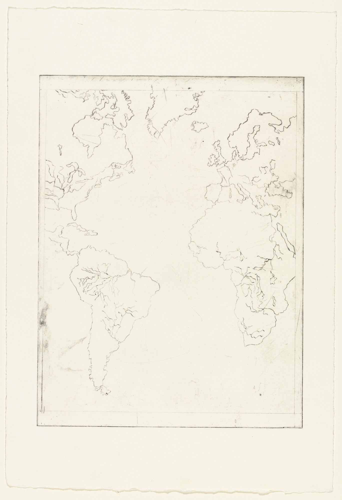 Louise Bourgeois. Map of the Western Hemisphere. 1995 | MoMA