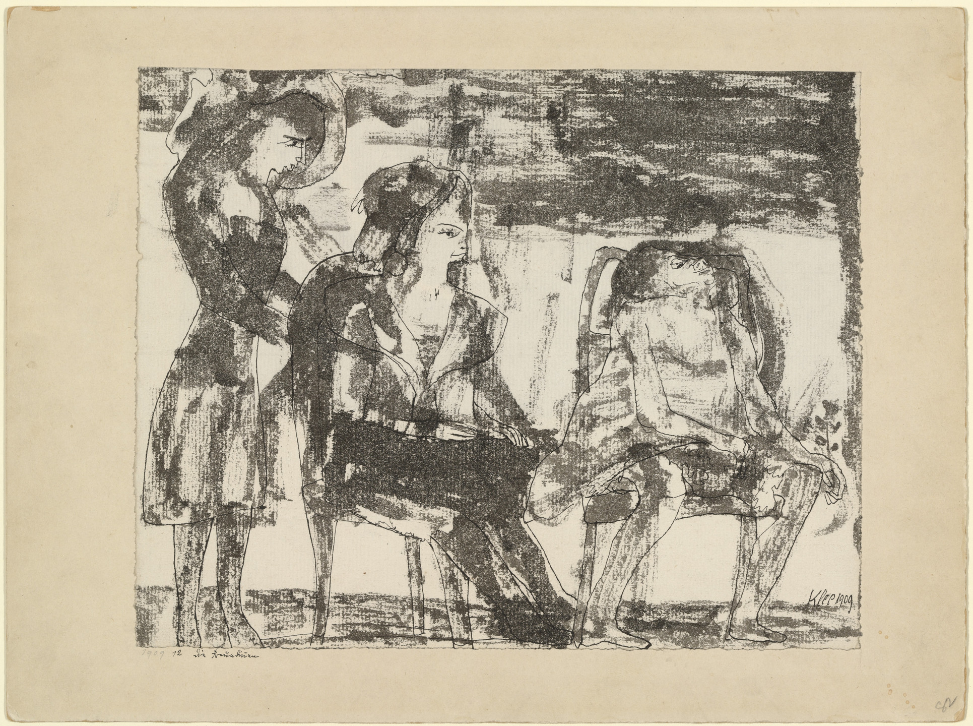 Paul Klee. The Friends (Die Freundinnen). 1909 | MoMA