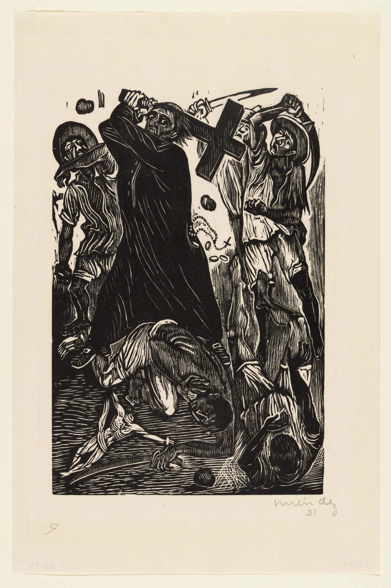 Leopoldo Méndez. Capture of the Alhóndiga de Granaditas. 1931 | MoMA