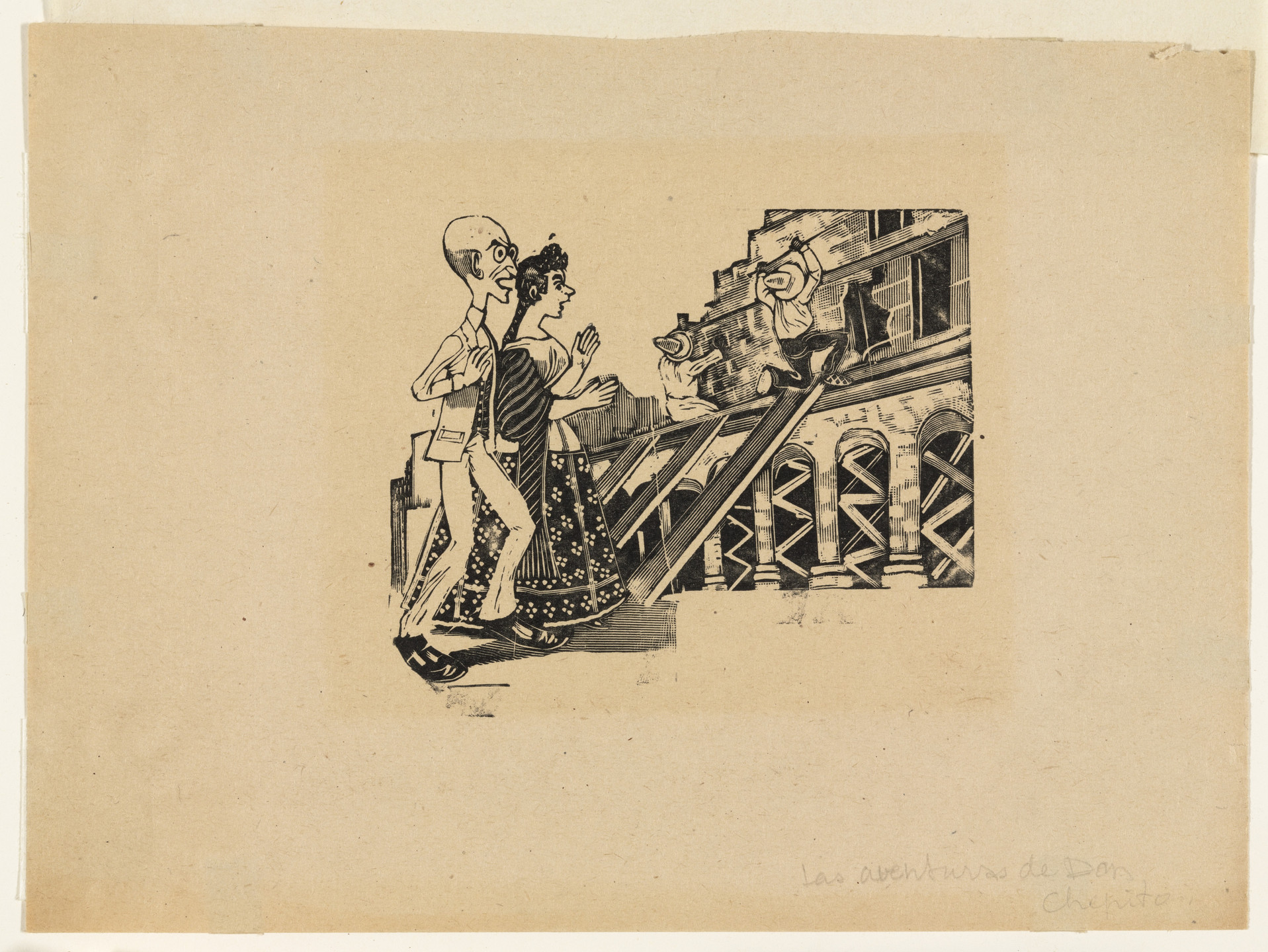 José Guadalupe Posada. The Adventures of Don Chepito (Las aventuras de ...