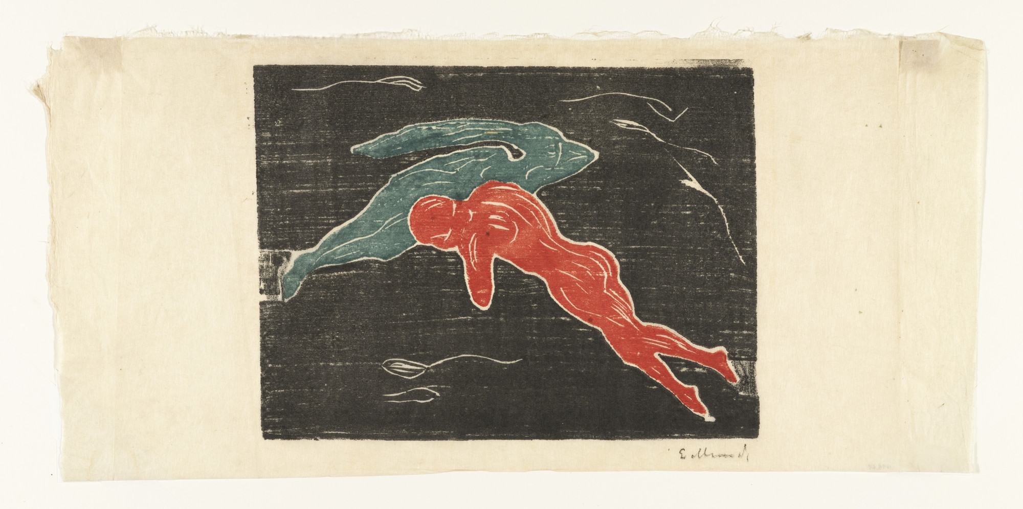 Edvard Munch. Encounter in Space (Møte i verdensrommet). 1898–99 | MoMA