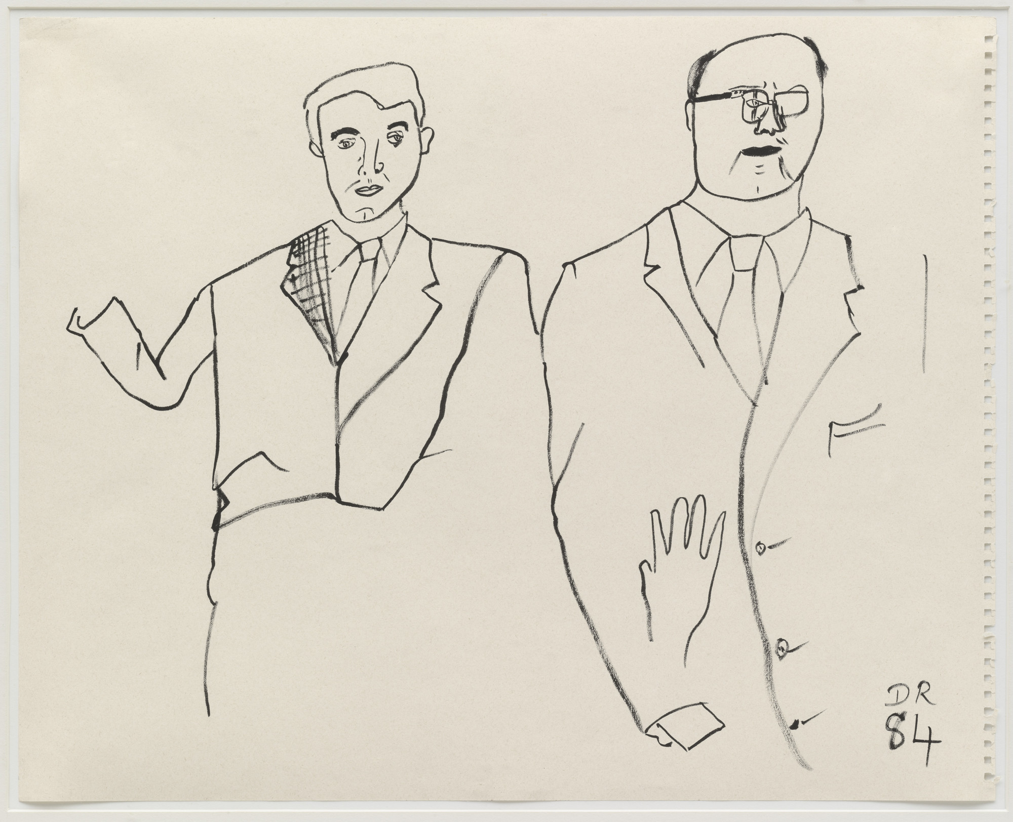 David Robilliard. Gilbert & George. 1984 | MoMA