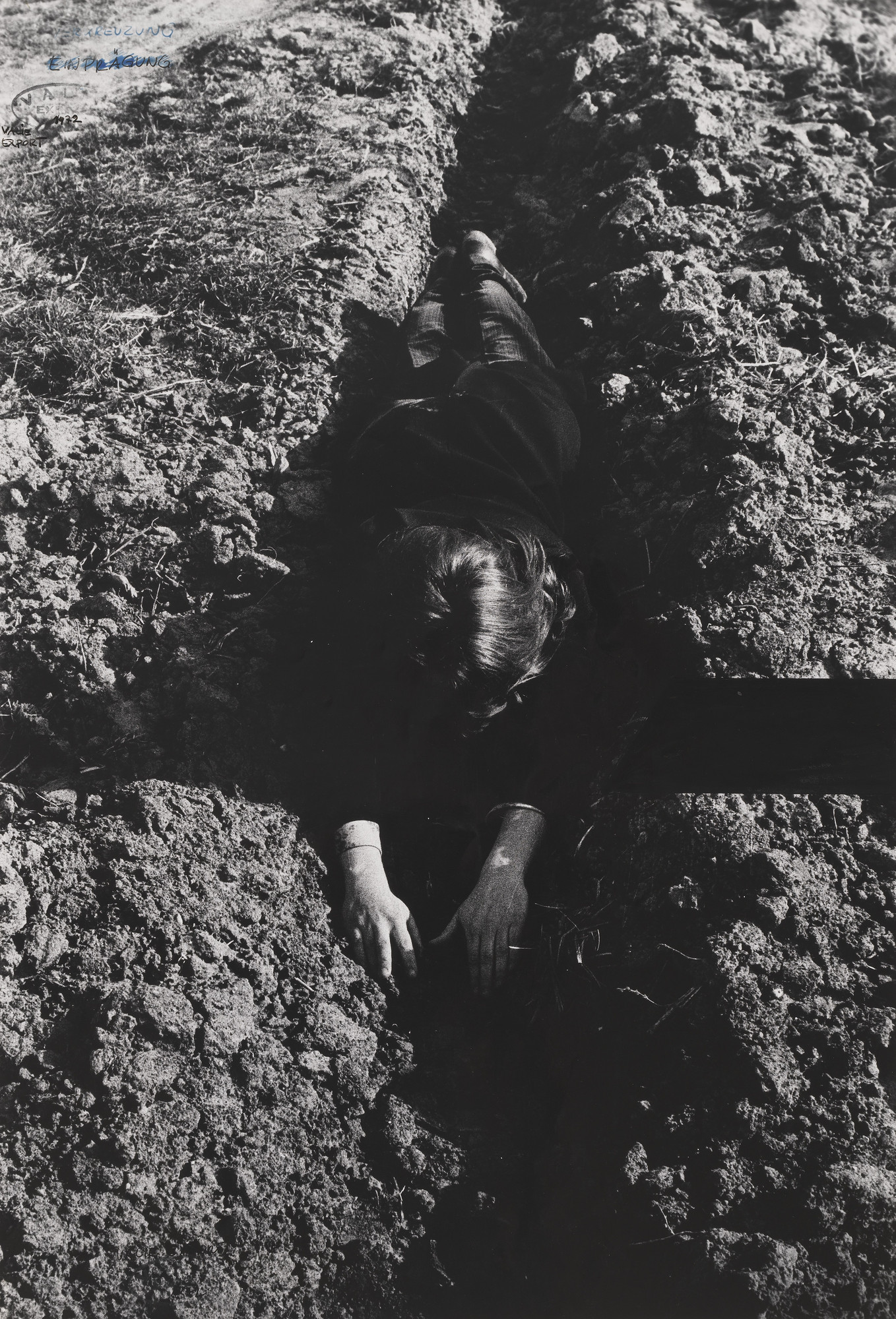 VALIE EXPORT. Intersection (Verkreuzung) from the series Body ...