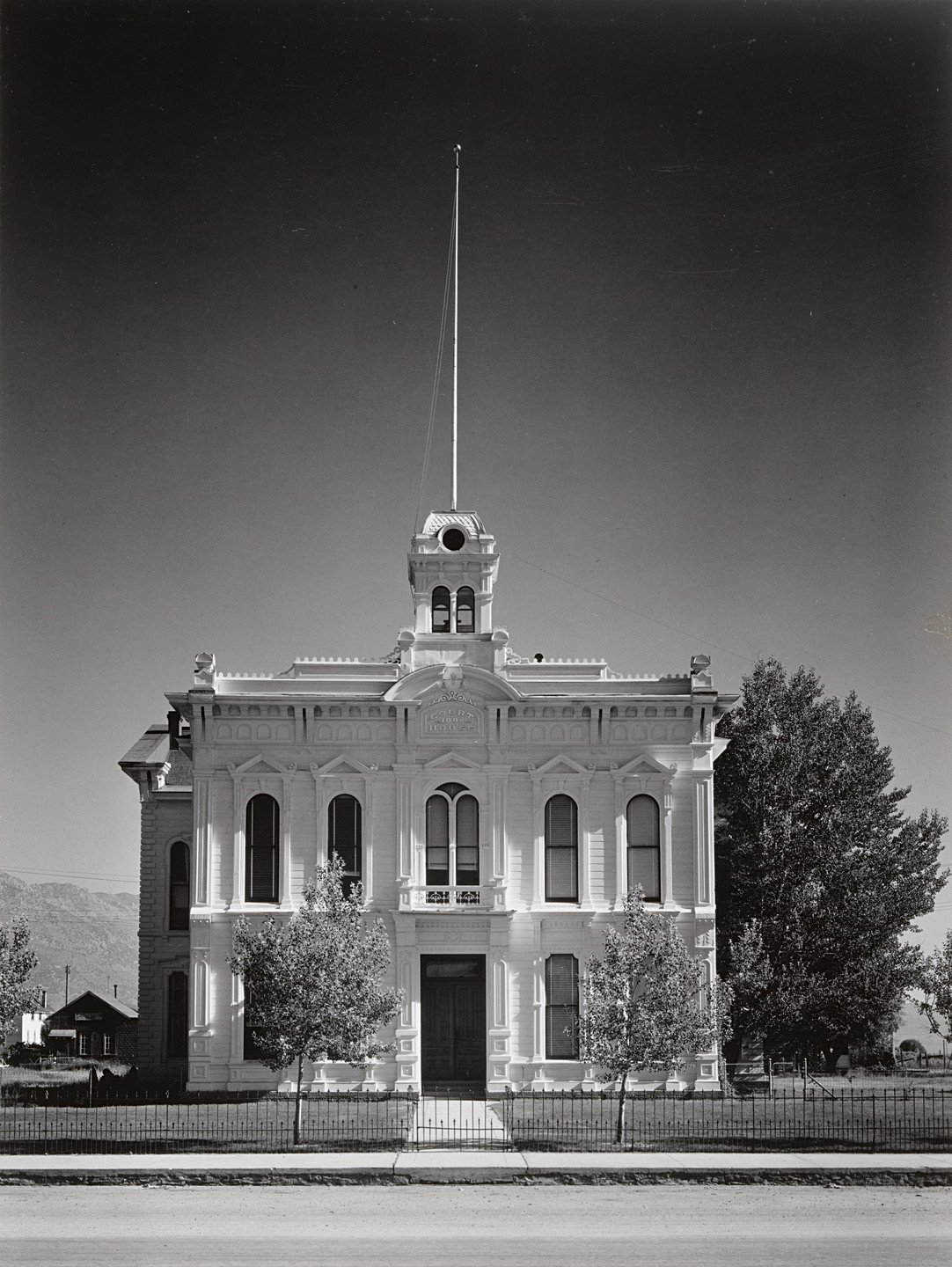 Ansel Adams. Courthouse, Bridgeport, California. 1938 | MoMA