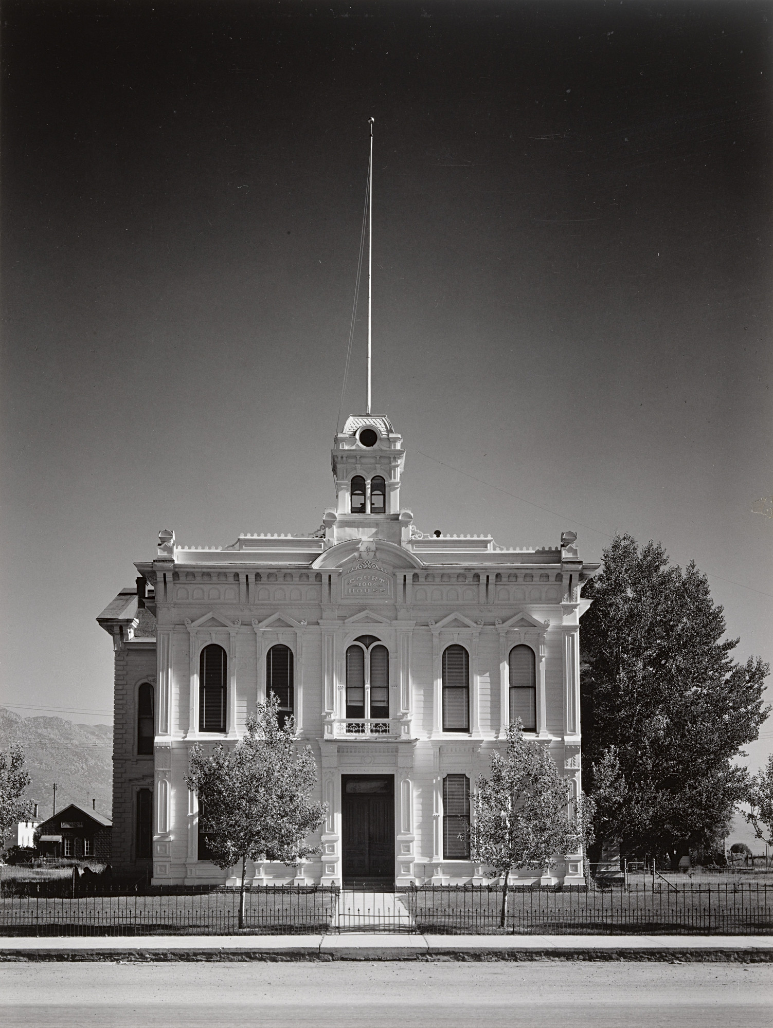 Ansel Adams. Courthouse, Bridgeport, California. 1938 | MoMA