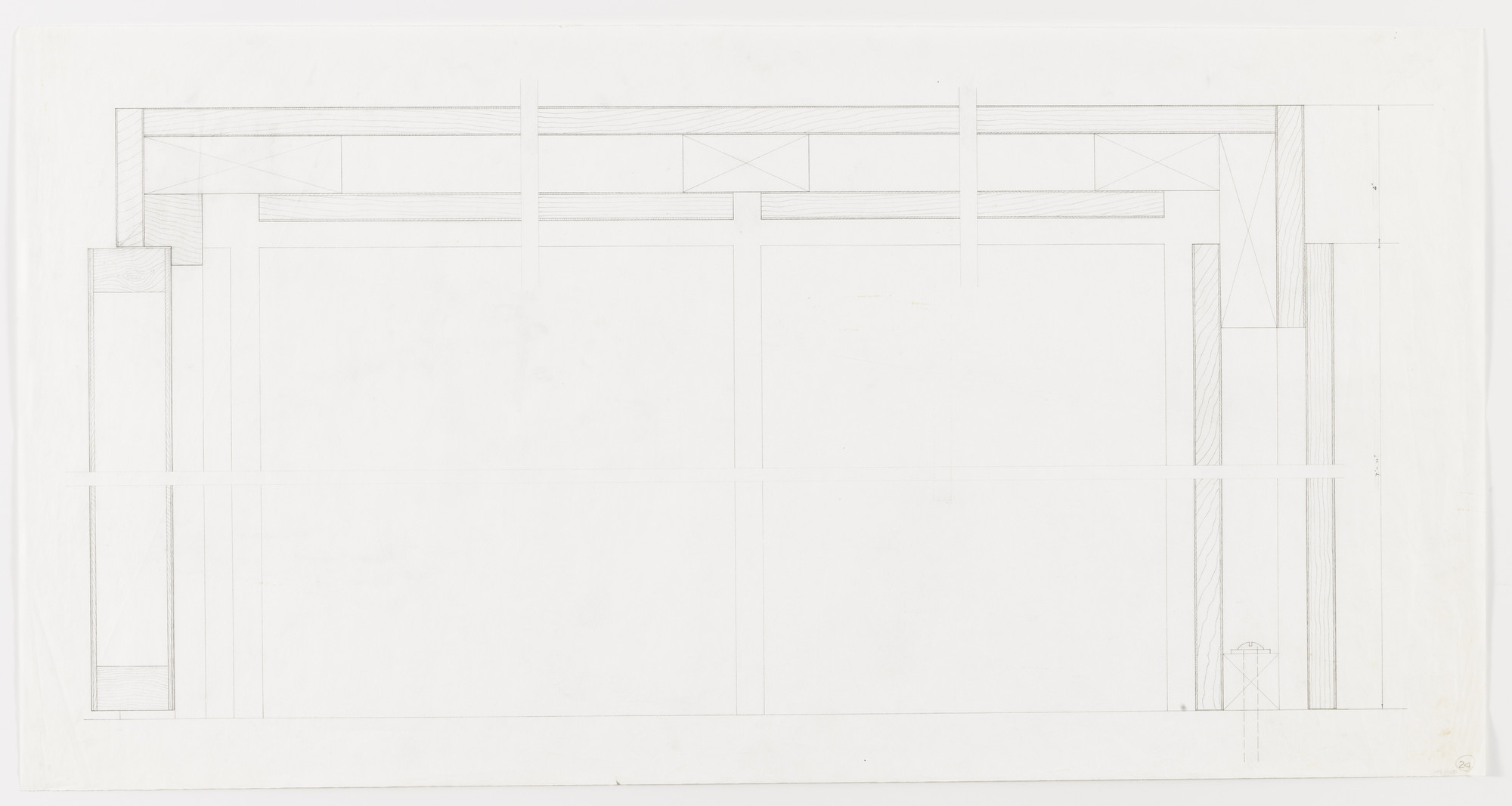 Farnsworth House Wall Section