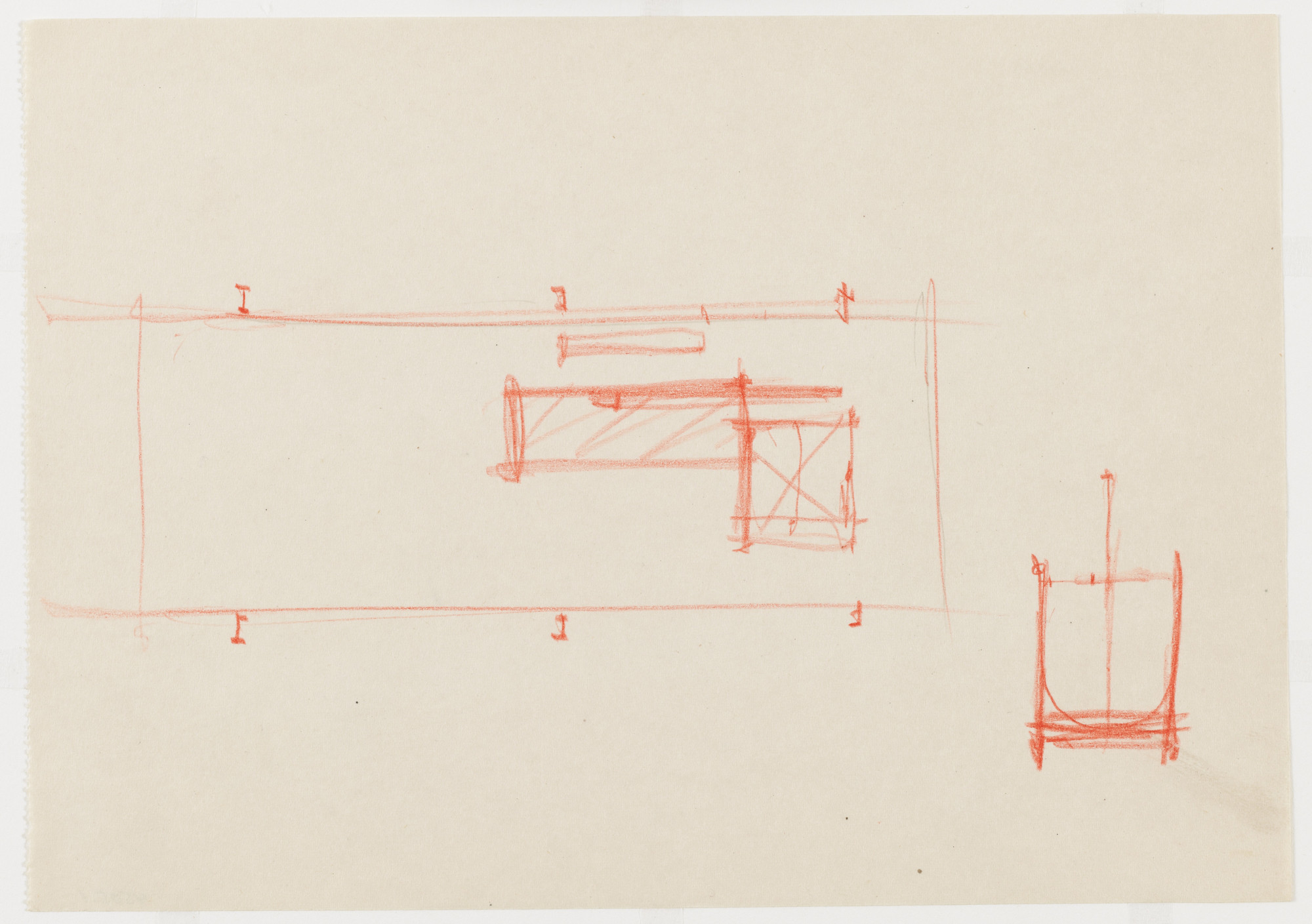 Mies Van Der Rohe Farnsworth House Sketch