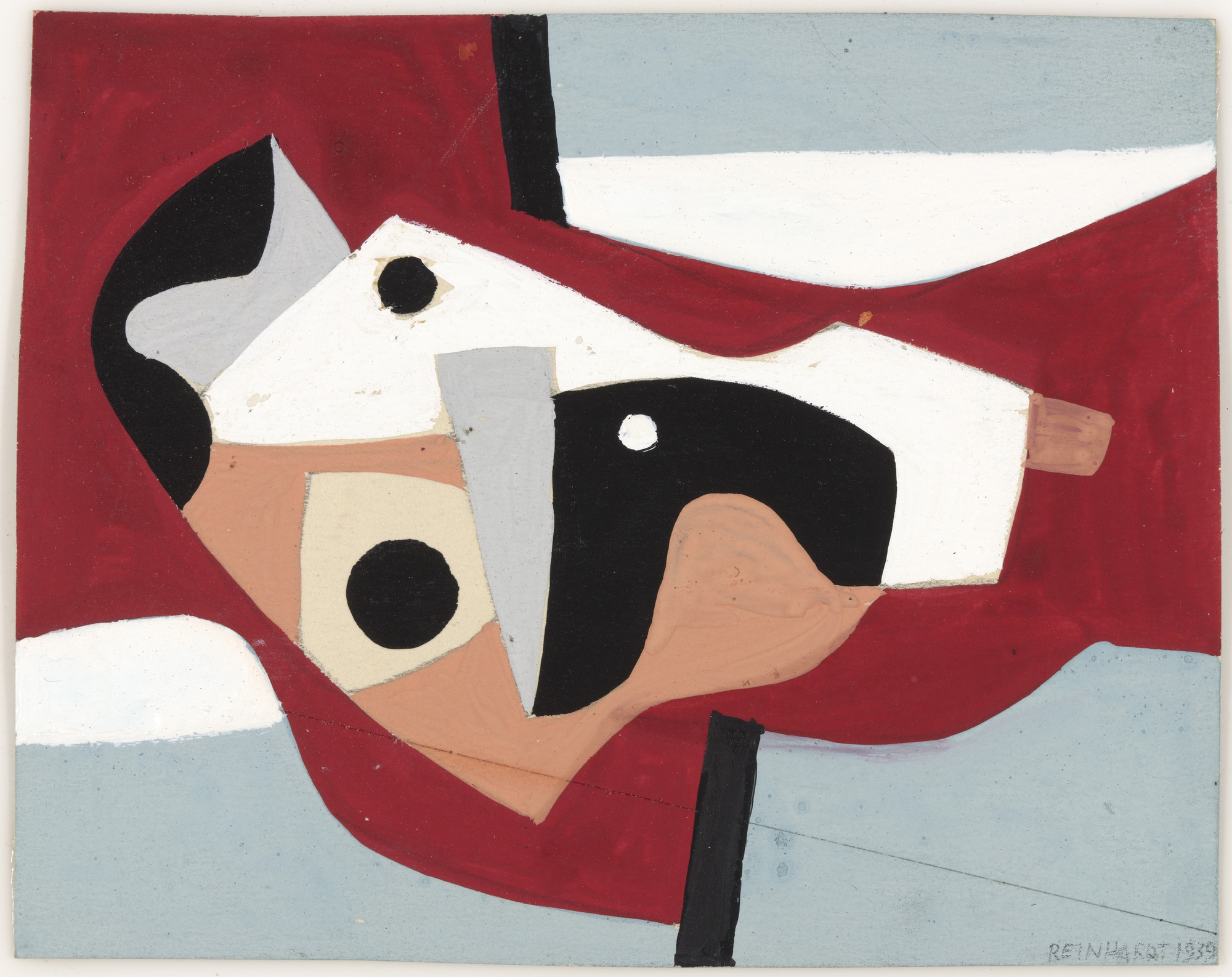 Ad Reinhardt. Study for a Painting. 1939 | MoMA