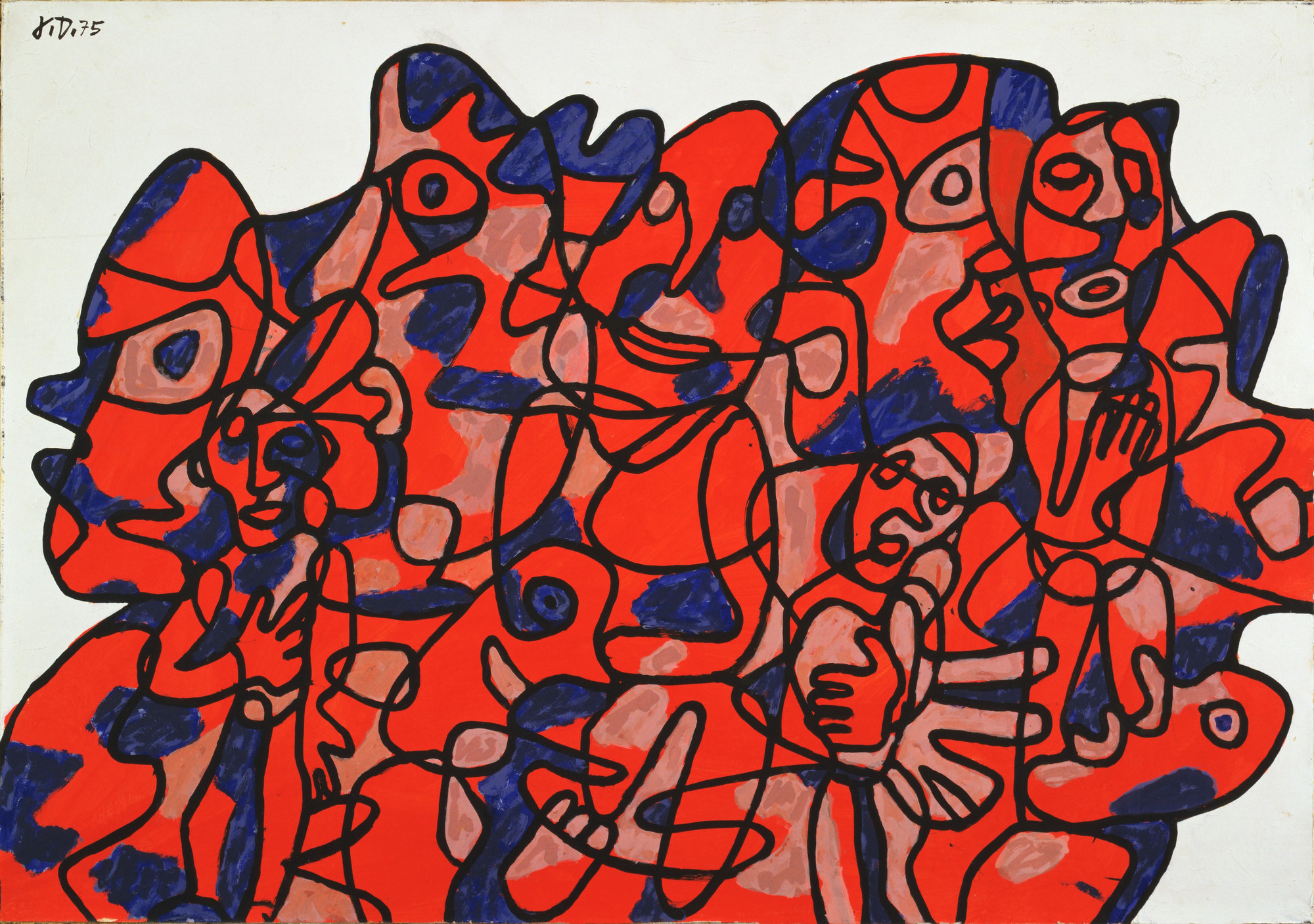 Jean Dubuffet. Mondanite XXIV. 1975 | MoMA